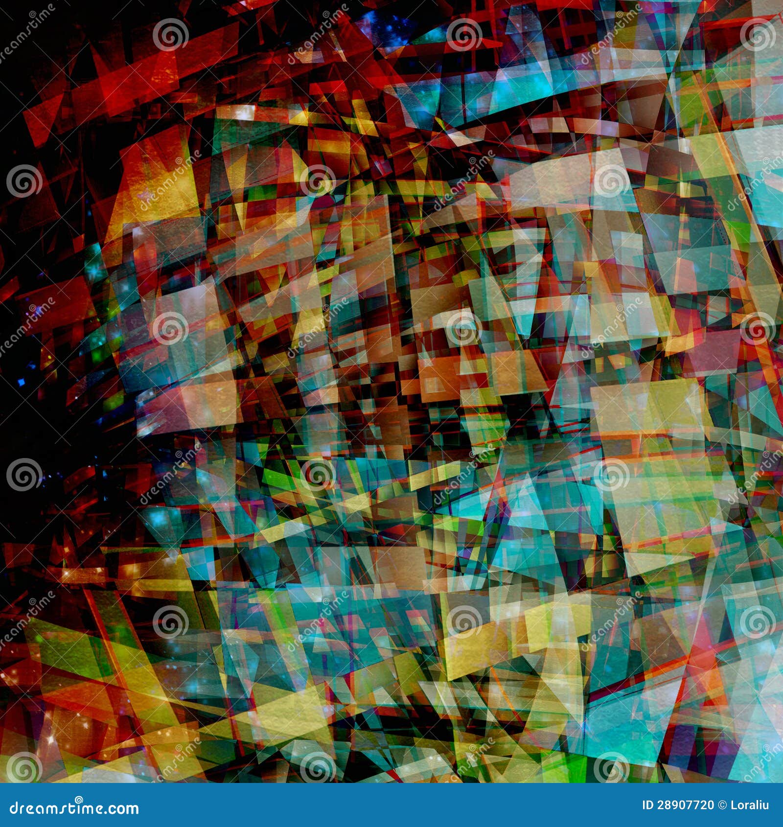 Abstract Chaotic Pattern with Colorful Curved Lines Stock Illustration ... Abstract Chaotic Pattern with Colorful Curved Lines Stock Illustration ...