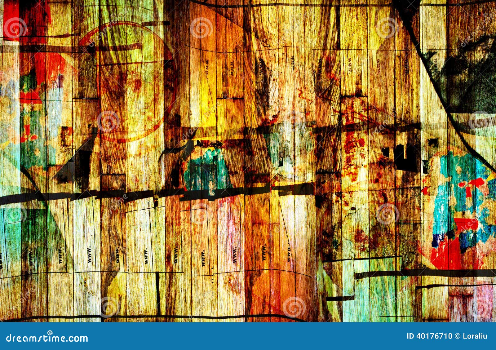 Abstract chaotic pattern stock illustration. Illustration of mess ...