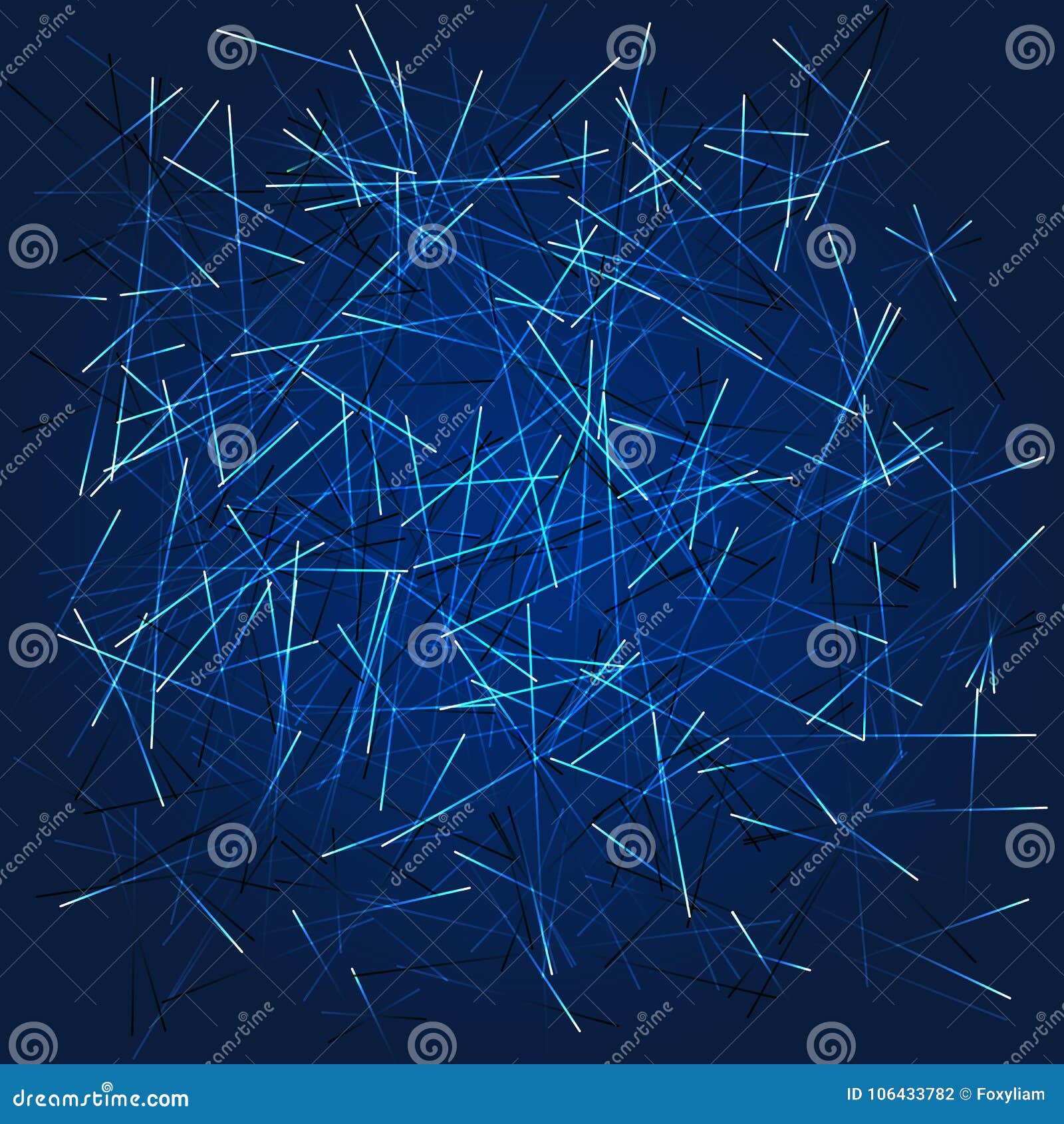 Abstract chaotic structure stock vector. Illustration of cute - 106433782