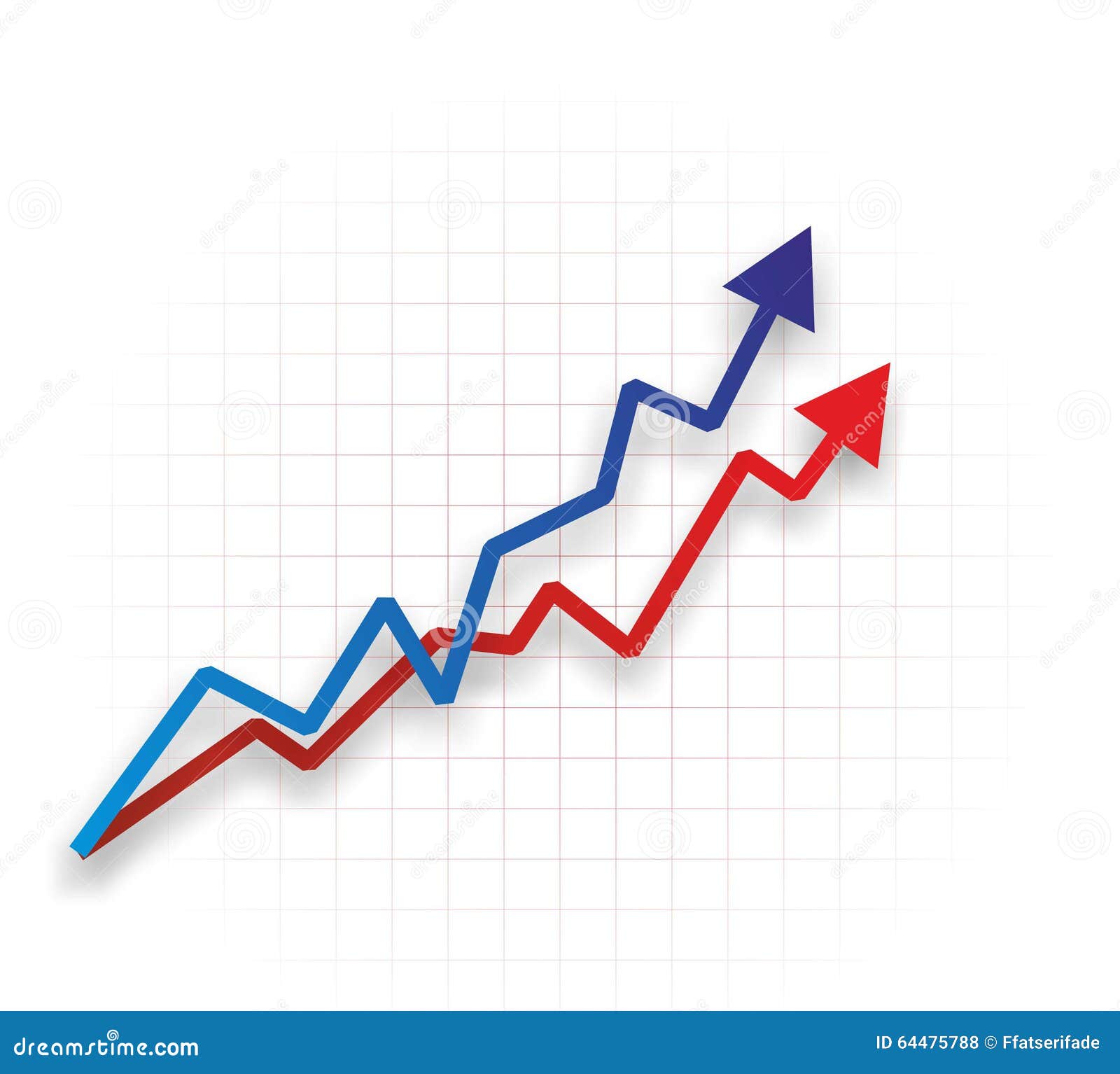 Abstract chart with curves stock illustration. Illustration of sign ...