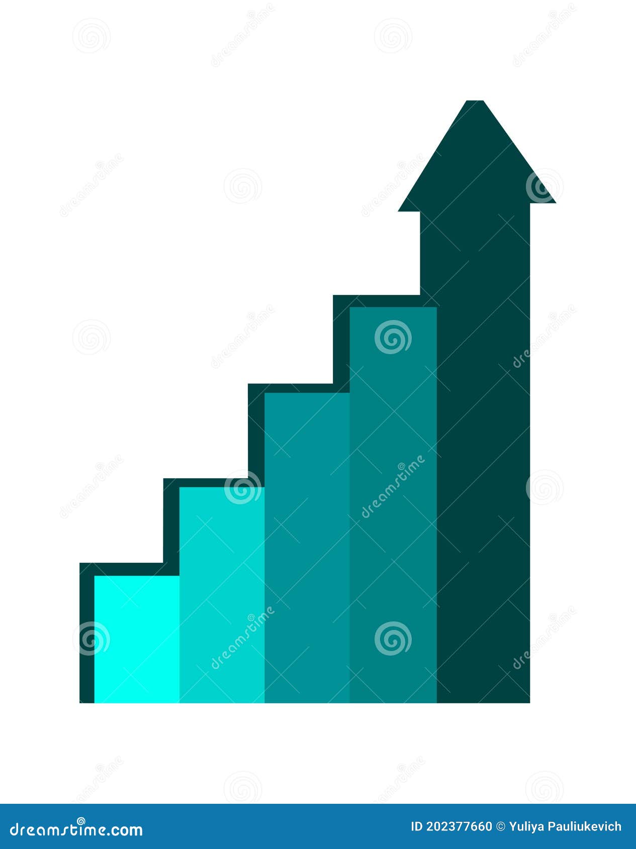 Abstract Chart, Financial Graph, Analytics Cartoon Stock Vector ...