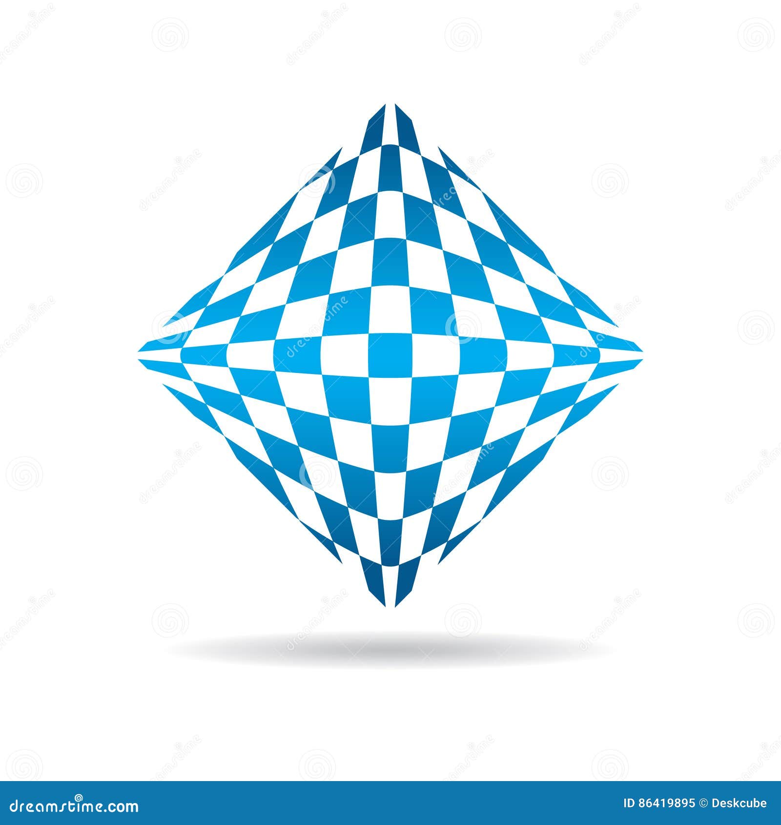 Abstract Checker Square Illustration Stock Illustration - Illustration ...