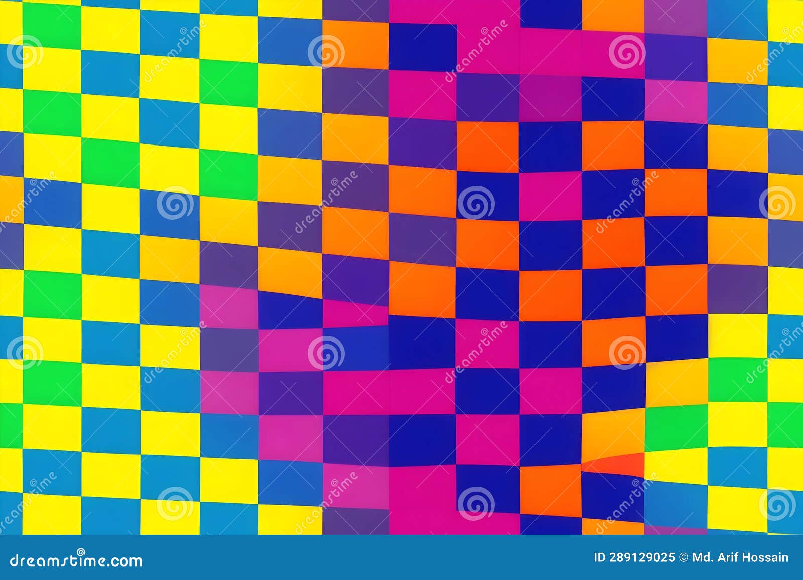Abstract Checkerboard Seamless Pattern Design Image Generated by Ai ...