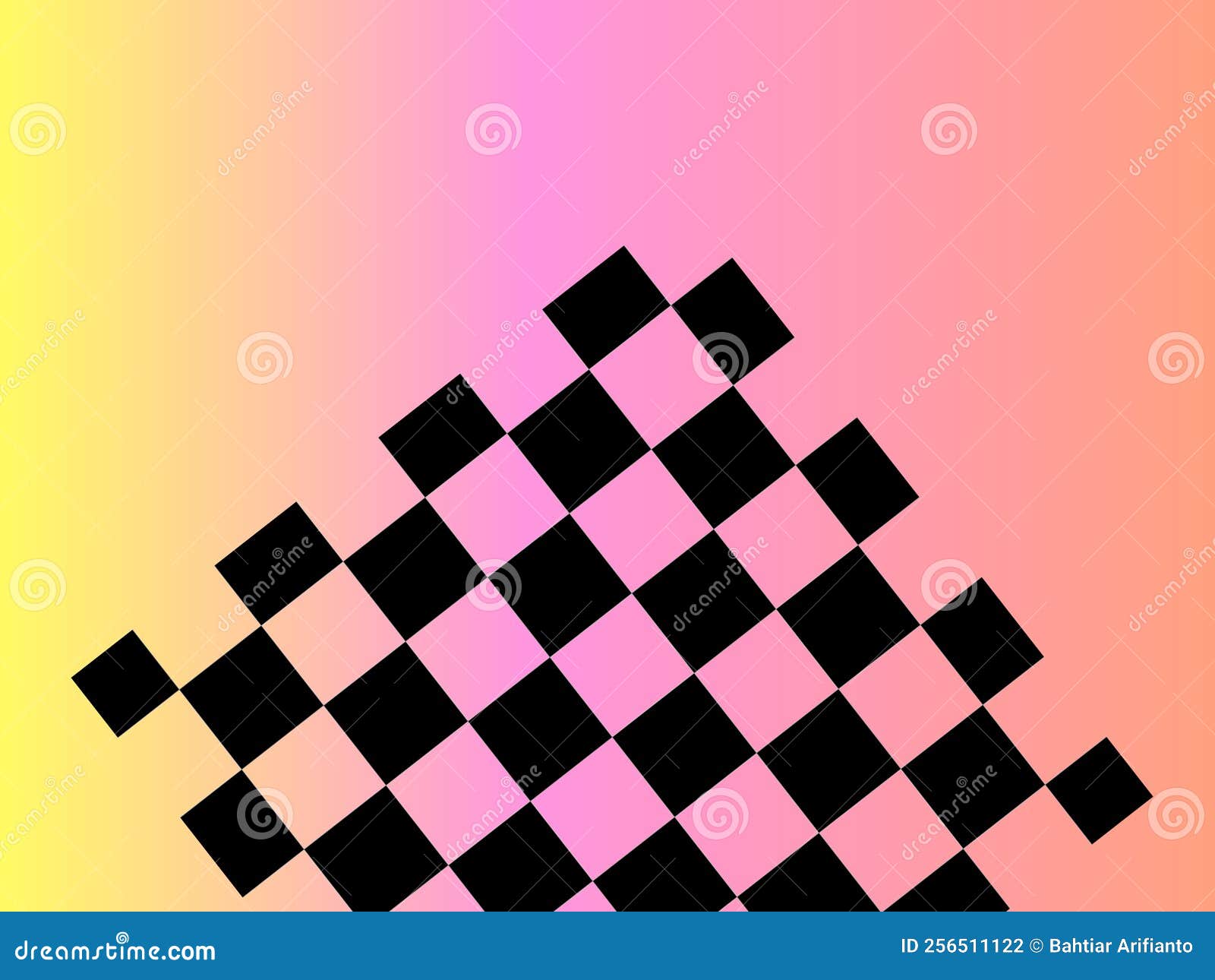 Abstract Checkered Background Illustration Stock Illustration ...