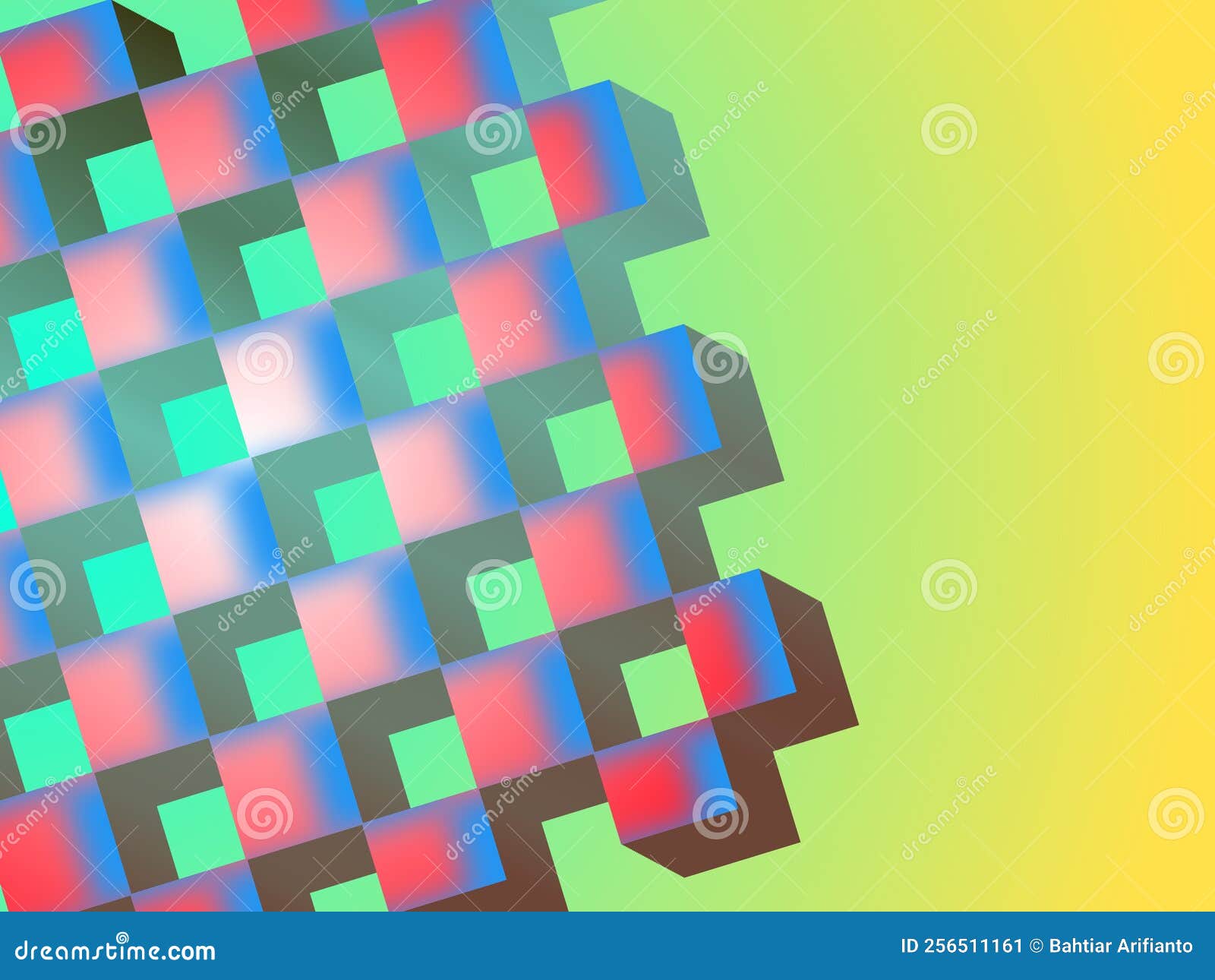 Abstract Checkered Background Illustration Stock Illustration ...