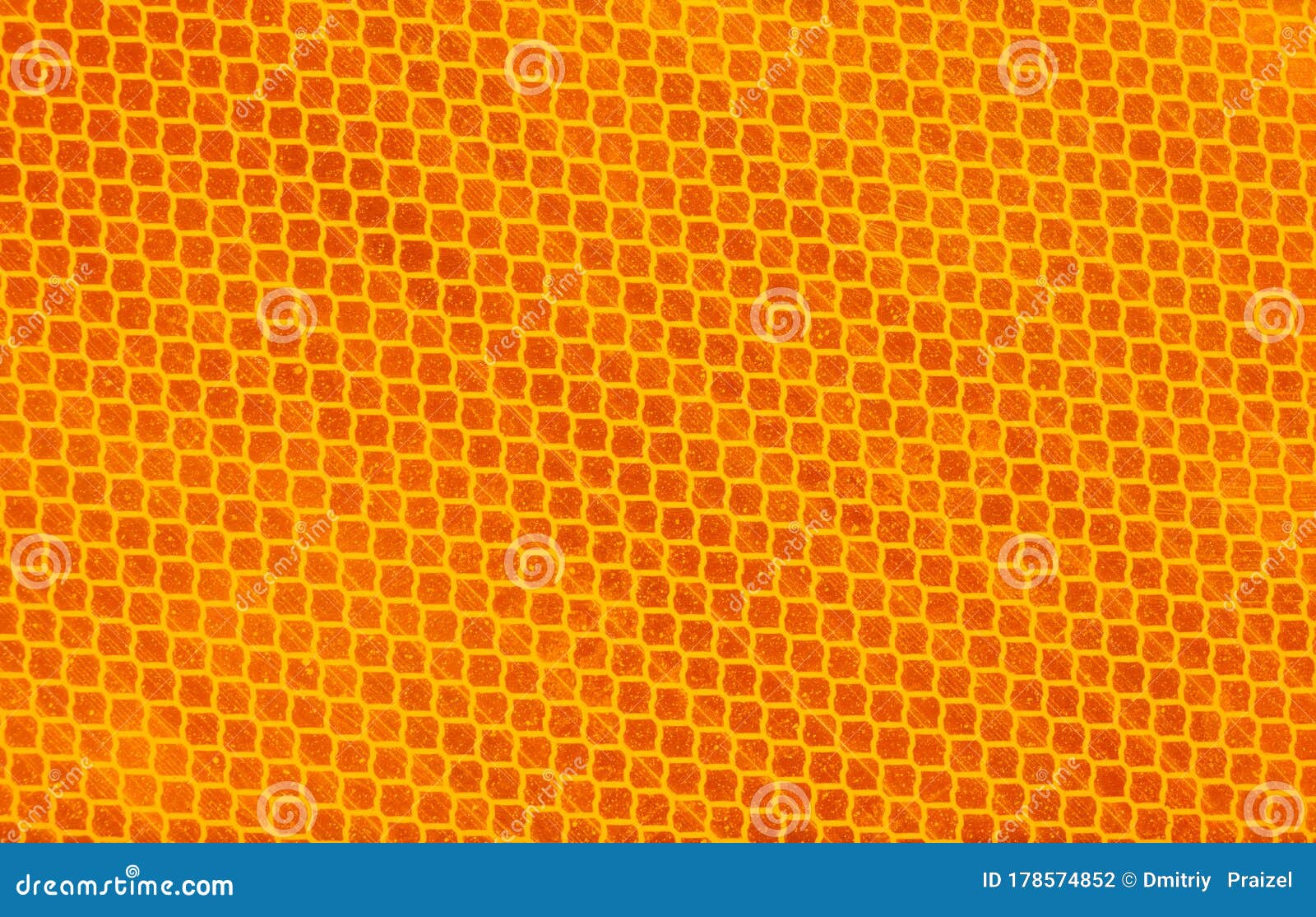 Abstract Checkered Background with Orange Honeycomb Color Stock Photo ...