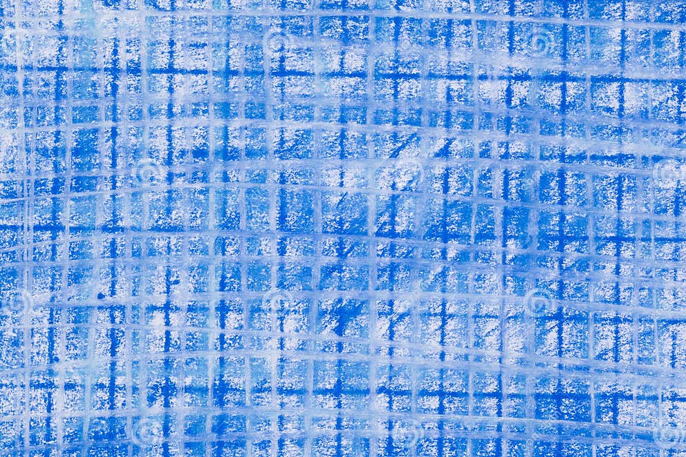 Checkered Blue Crayon Background Texture Stock Photo - Image of checker ...