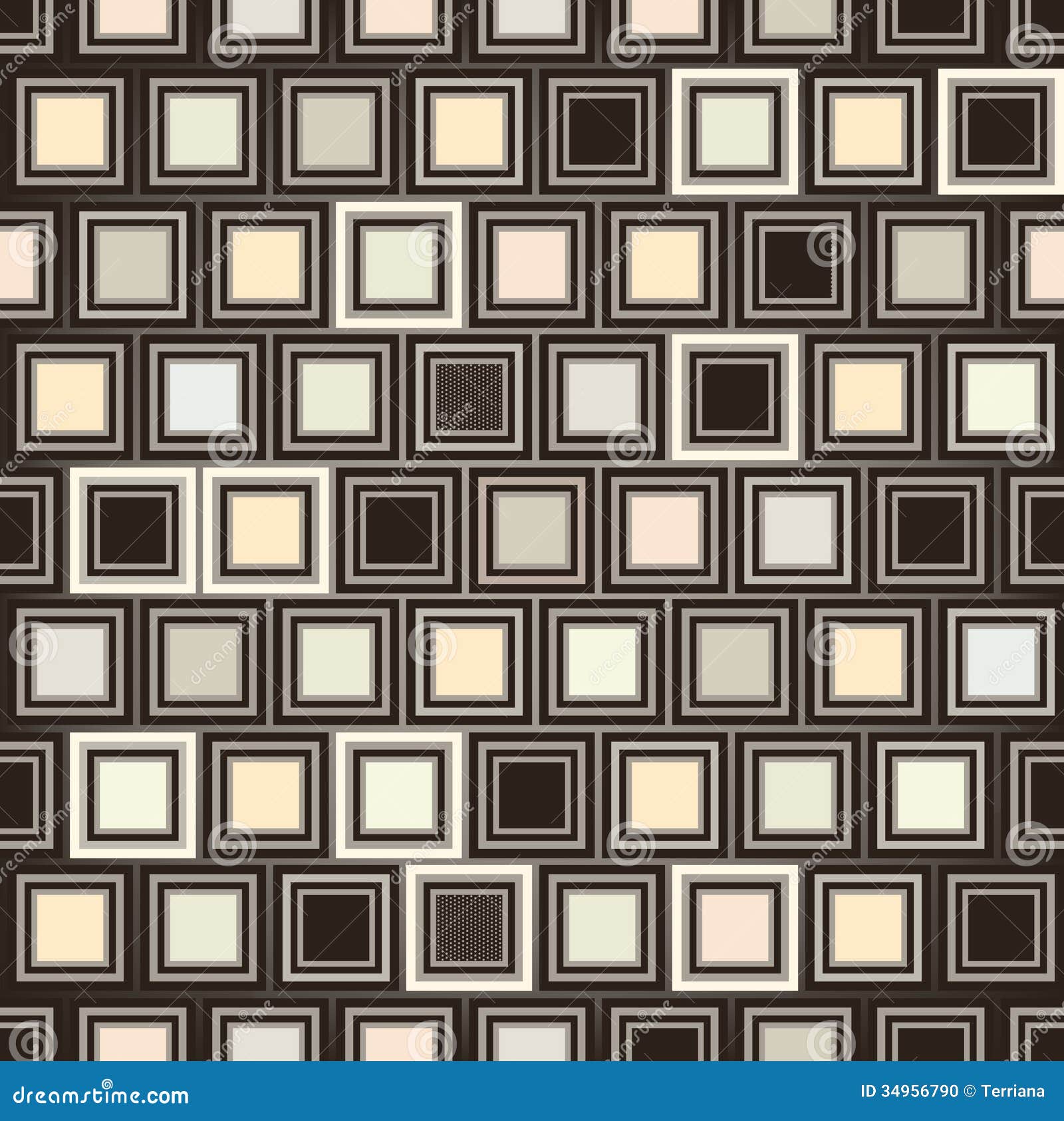 Abstract Checkered Geometric Seamless Texture Stock Illustration ...