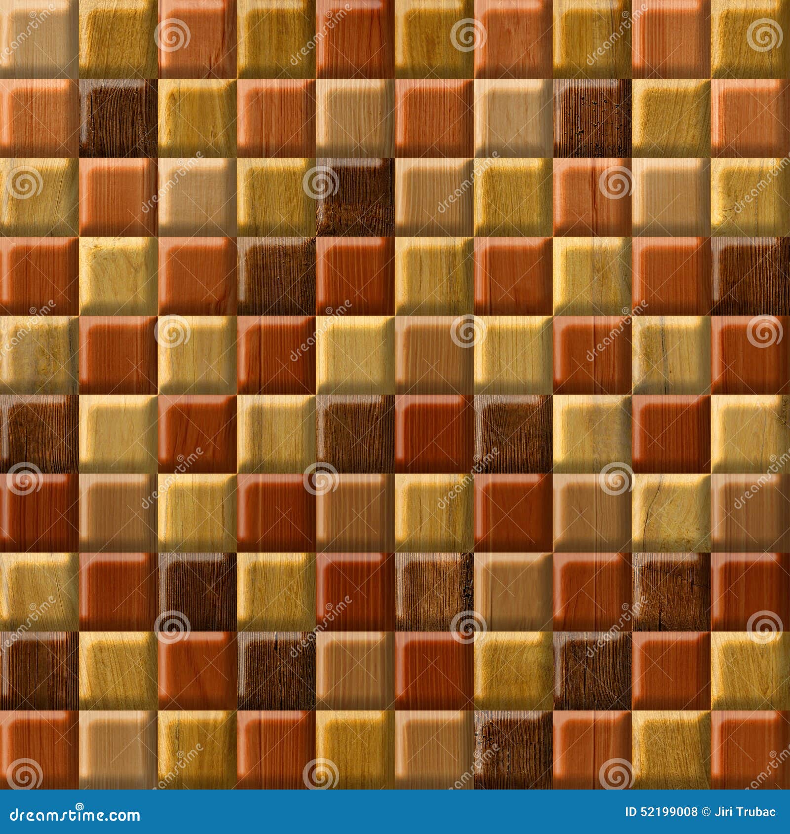 Abstract Checkered Pattern - Seamless Background - Wood Paneling Stock ...