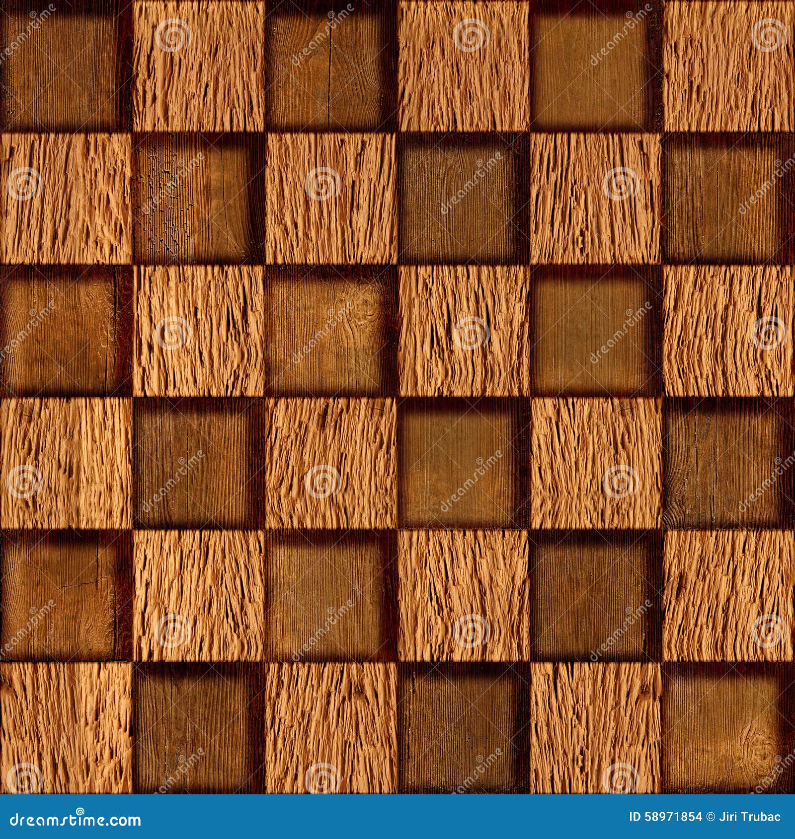 Abstract Checkered Pattern - Seamless Background - Wood Texture Stock ...