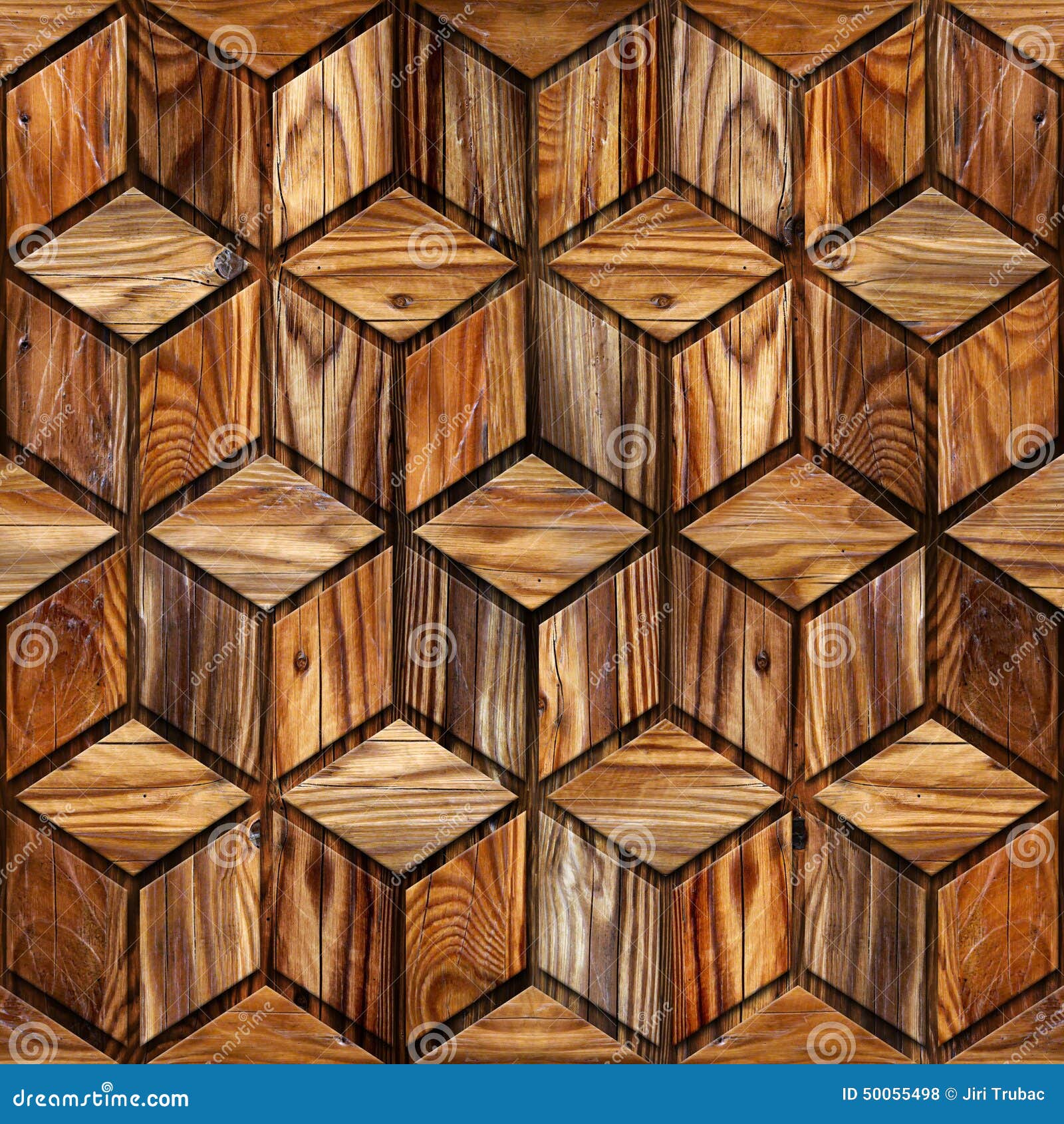 Abstract Checkered Pattern - Seamless Background - Wood Texture Stock ...