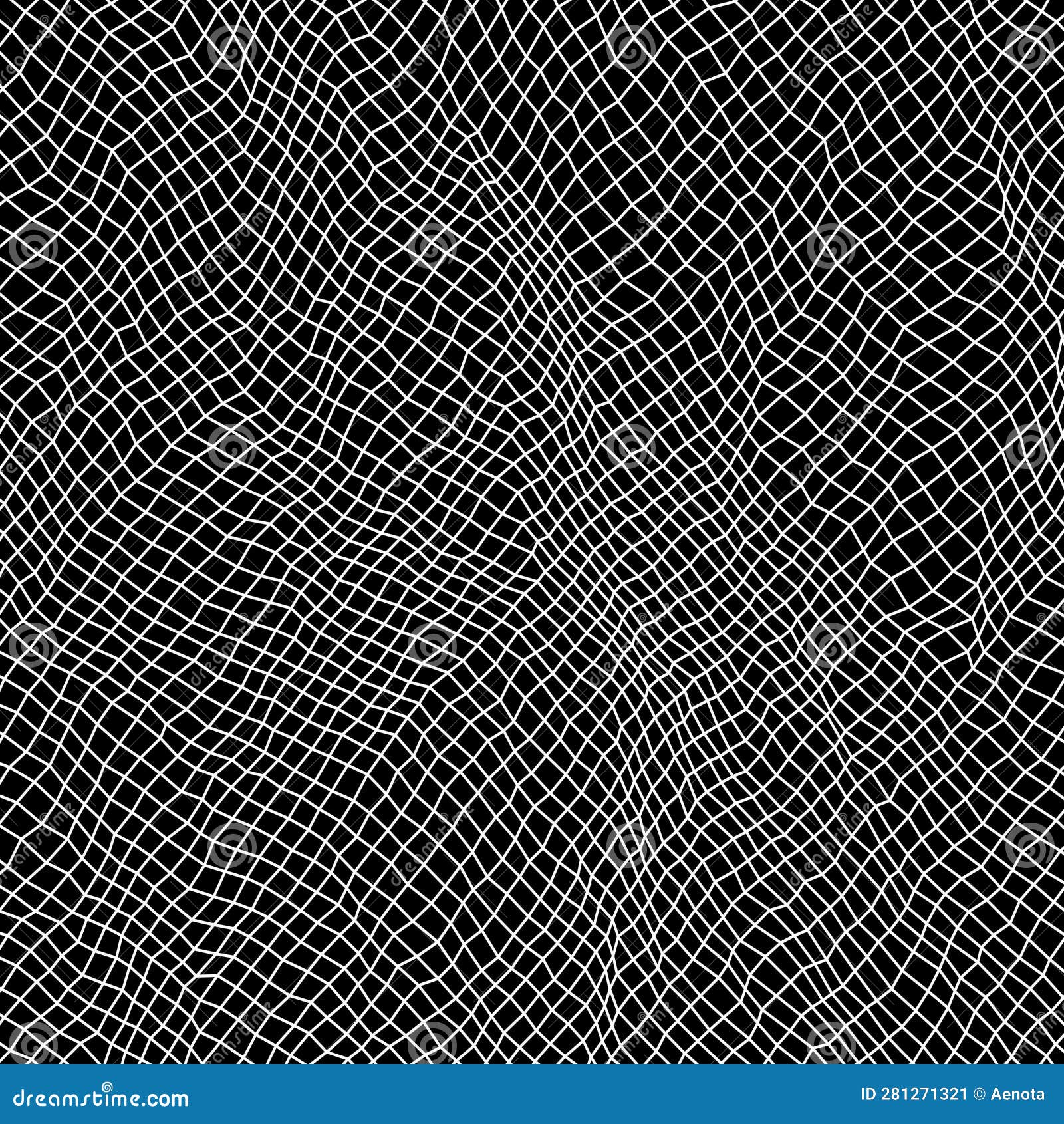 Abstract Checkered Waves - - Vector Illustration Stock Vector ...