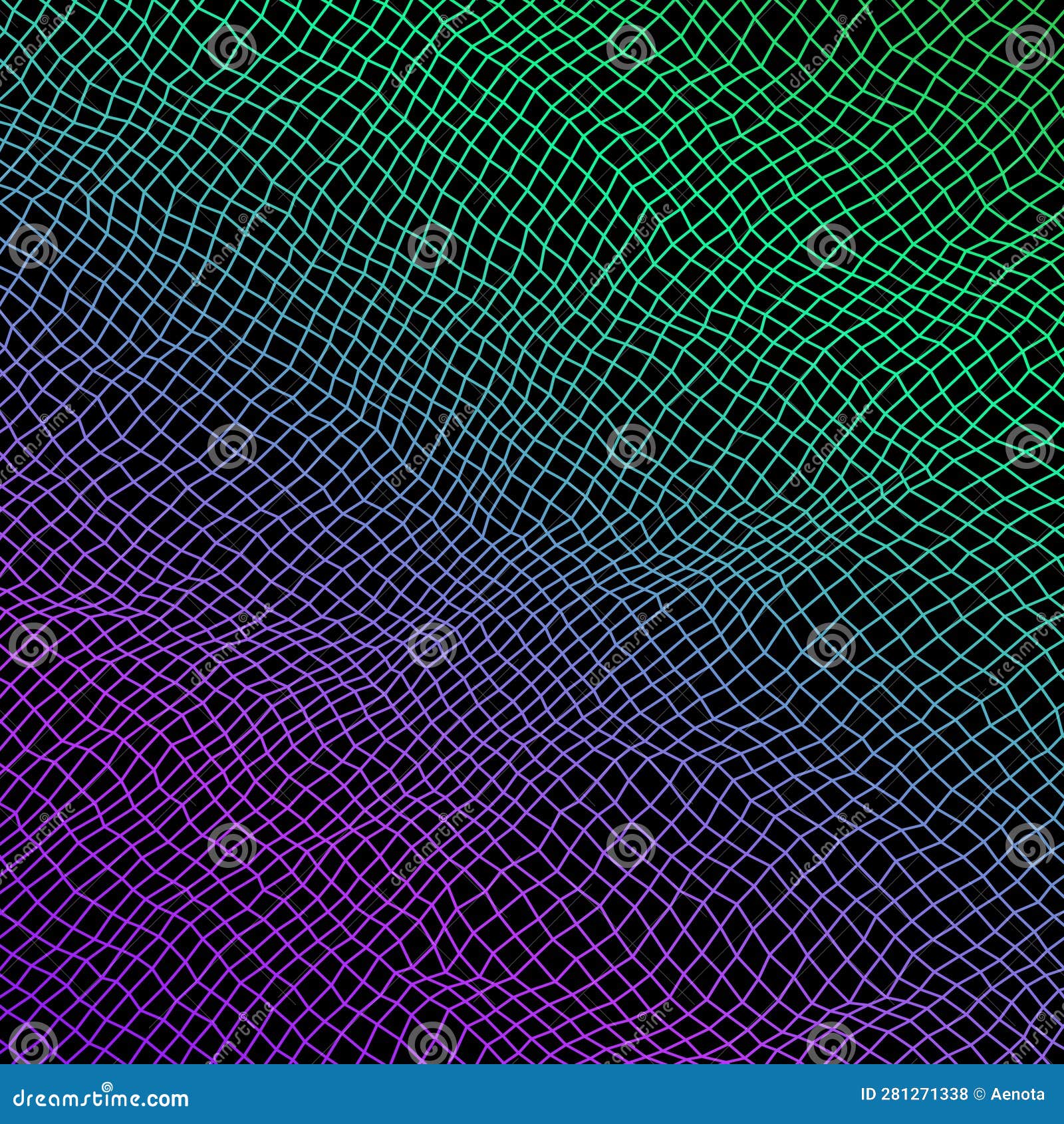 Abstract Checkered Waves - - Vector Illustration Stock Vector ...