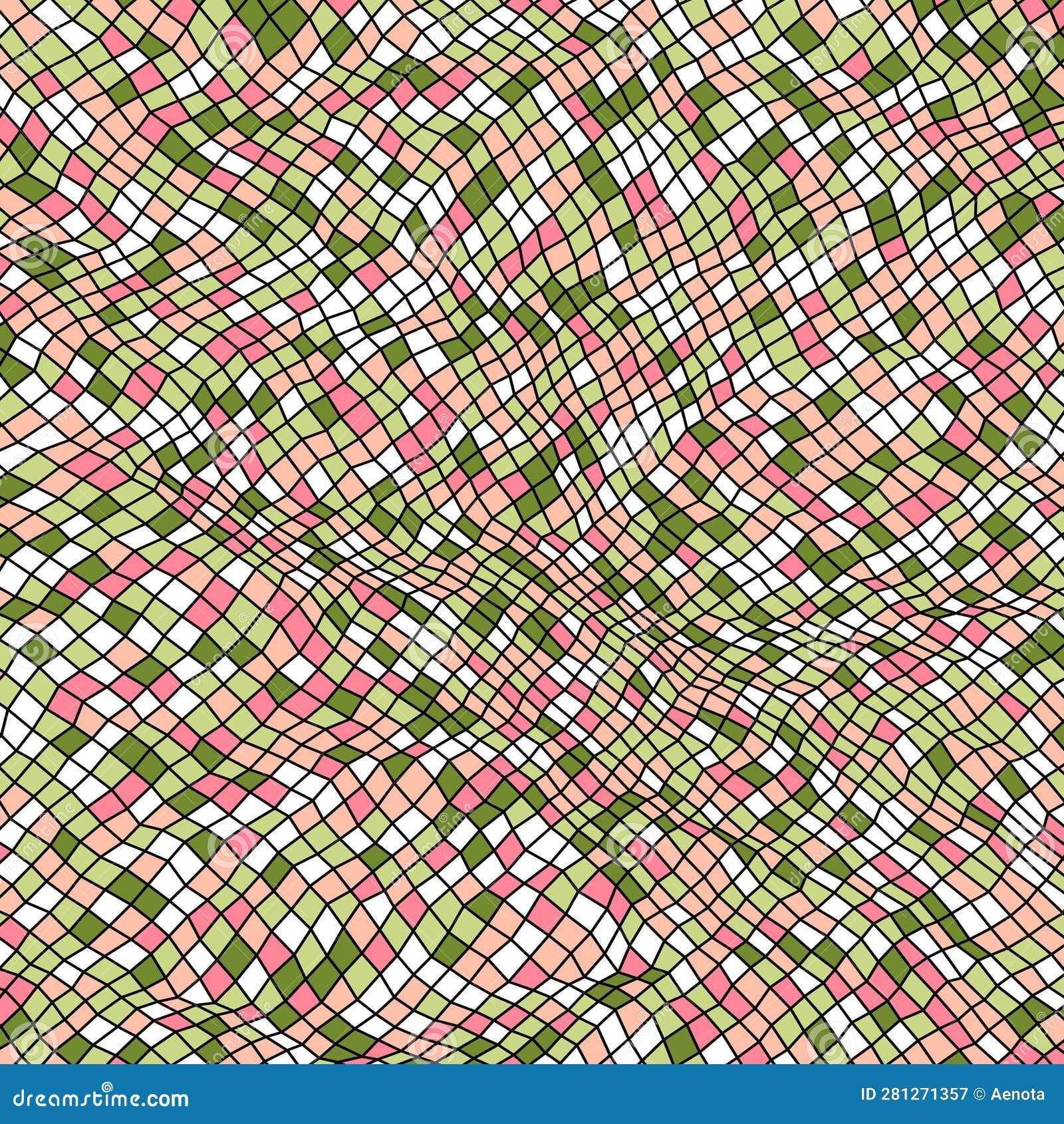 Abstract Checkered Waves - - Vector Illustration Stock Vector ...