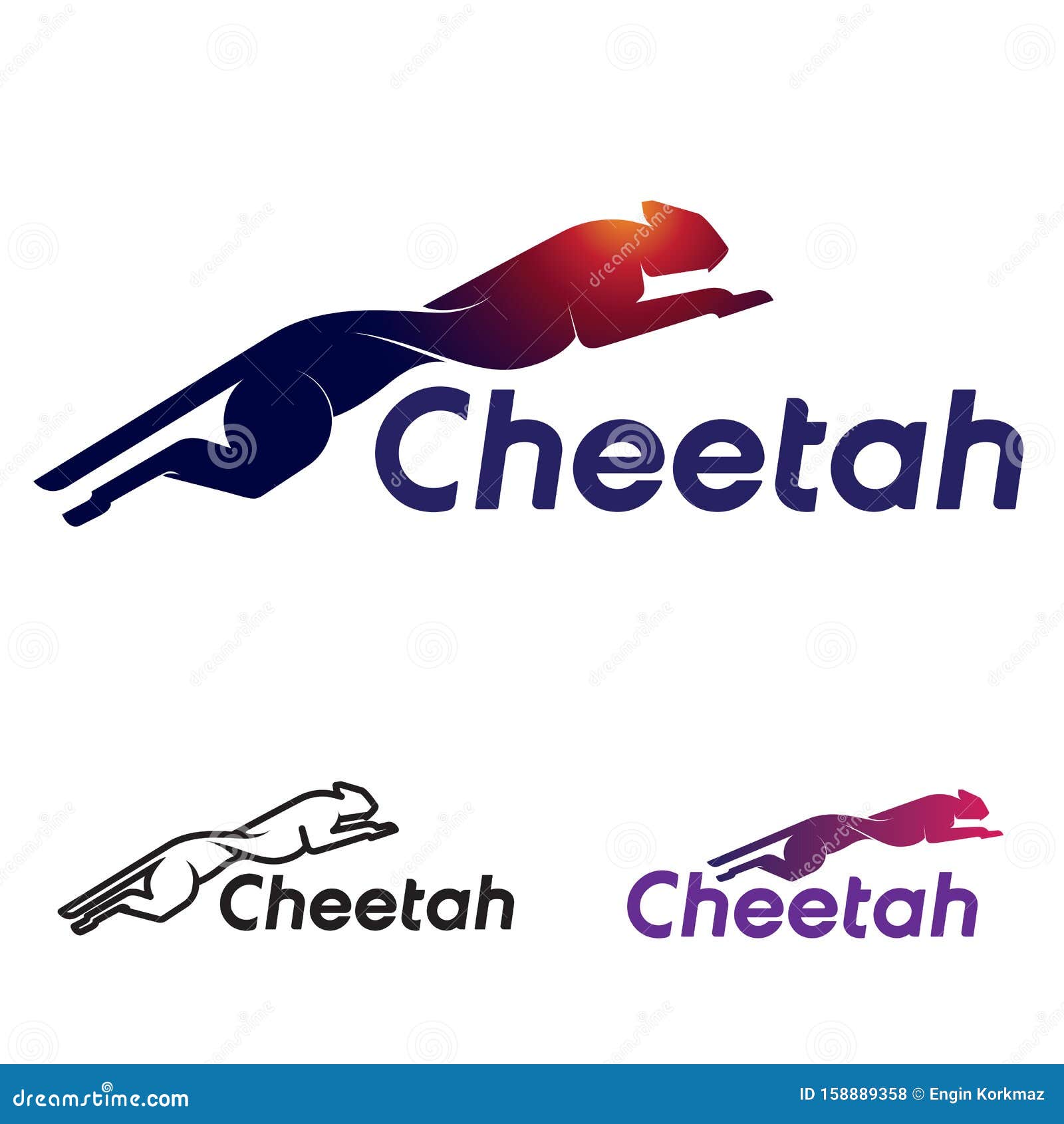 Cheetah Icon. Trendy Flat Vector Cheetah Icon On White Background From ...