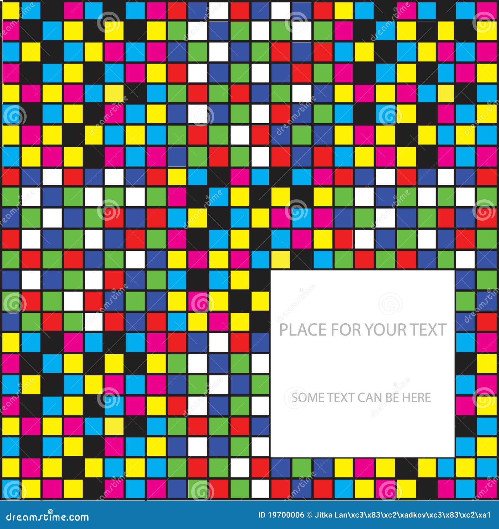 Abstract Chequered Background Stock Illustration - Illustration of ...