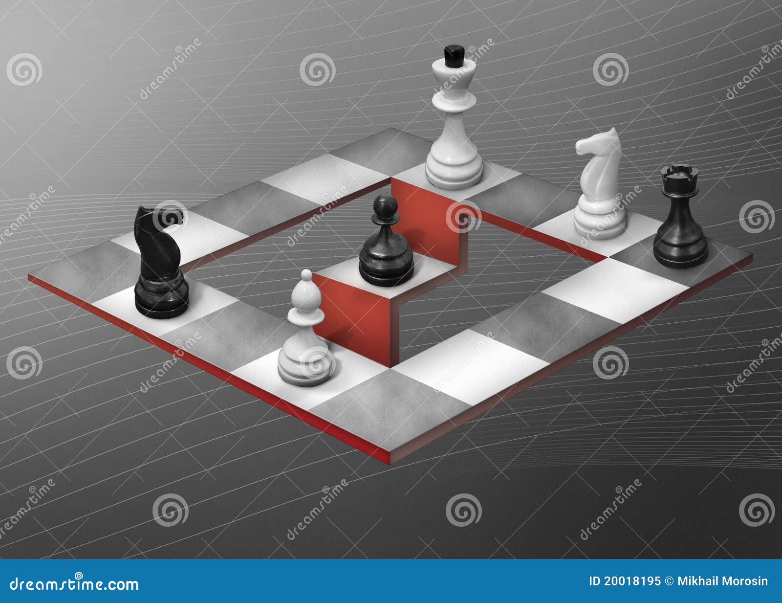 Abstract chess stock illustration. Illustration of business - 20018195