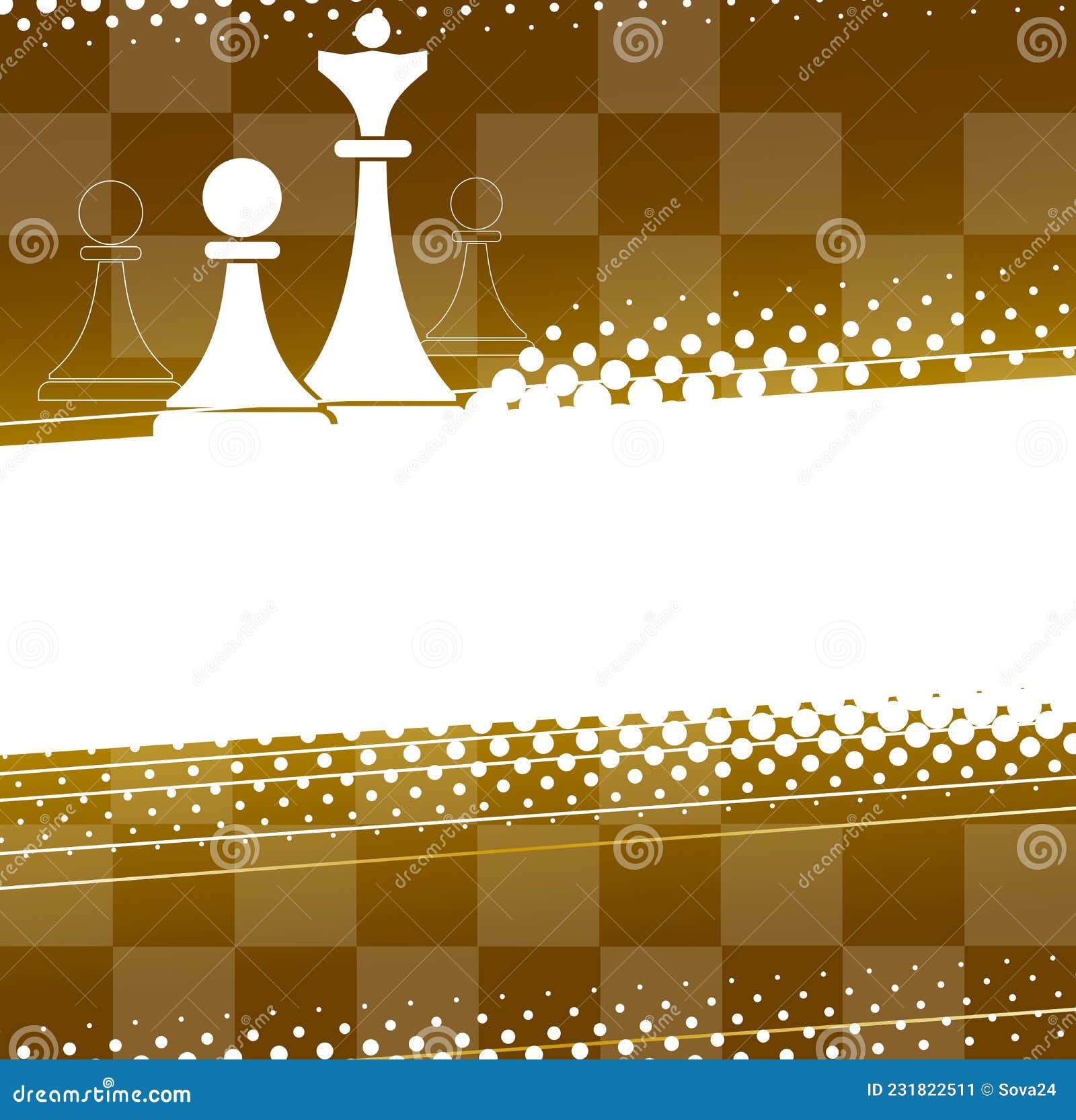 Abstract chess background stock vector. Illustration of empty - 231822511