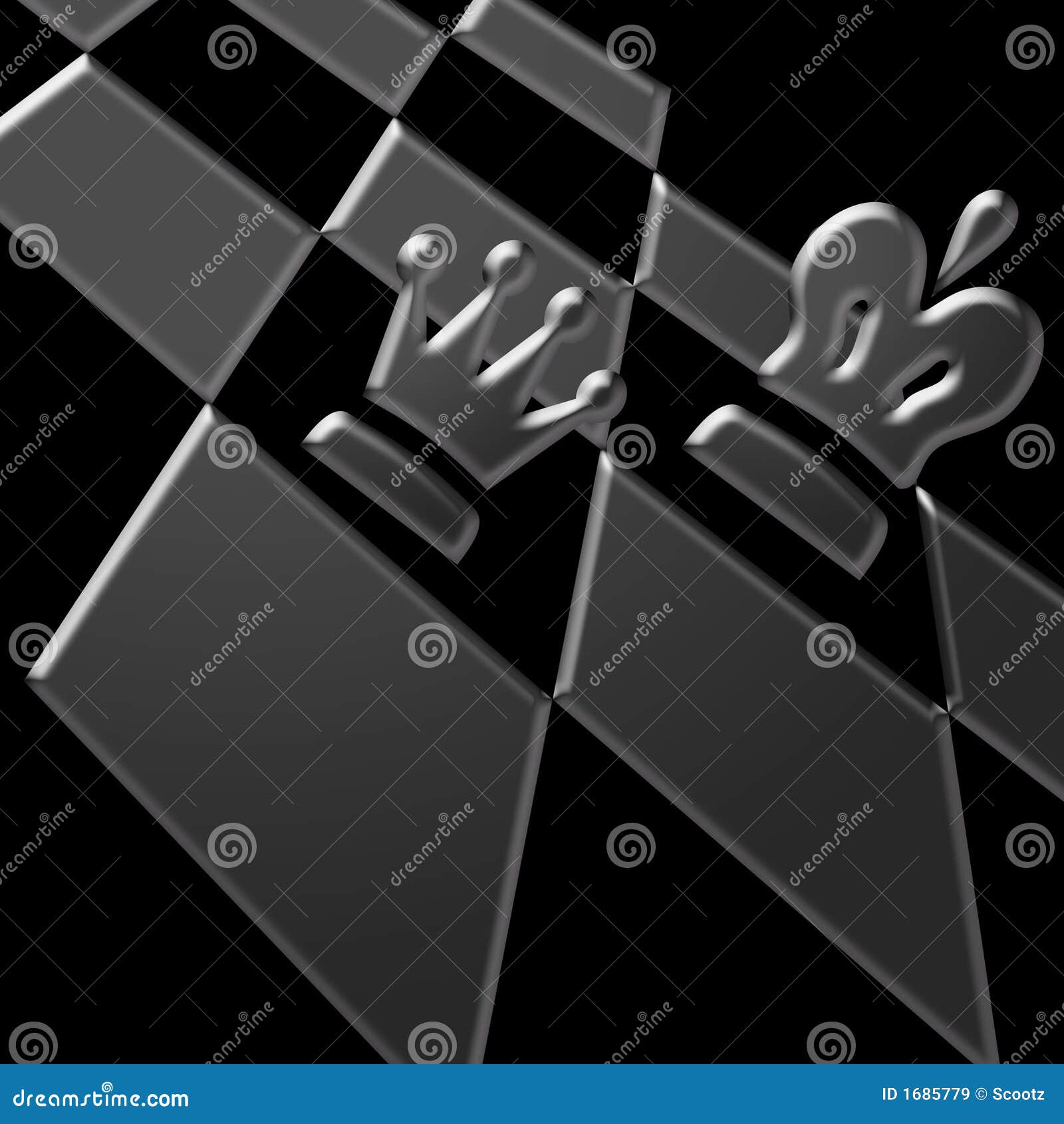 Abstract chess board stock illustration. Illustration of black - 1685779