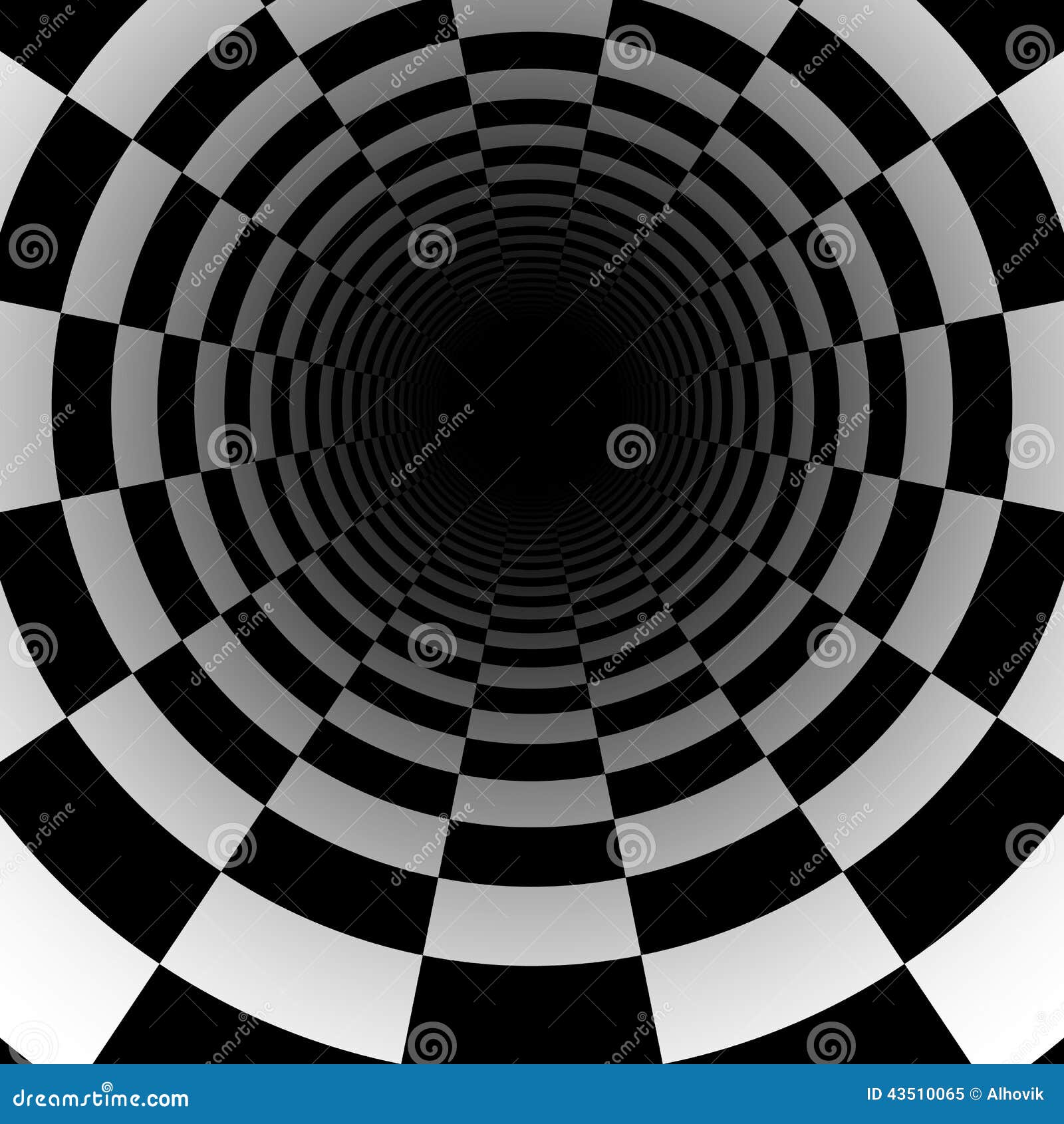 Chess Perspective Floor Background. Black And White Chessboard ...