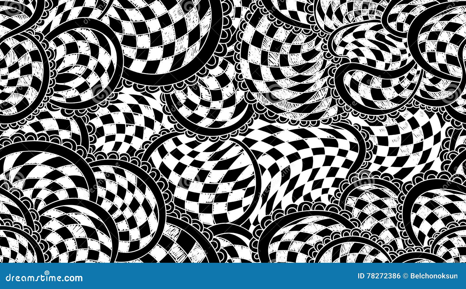 Abstract Chess Vector Seamless Pattern Stock Vector - Illustration of ...