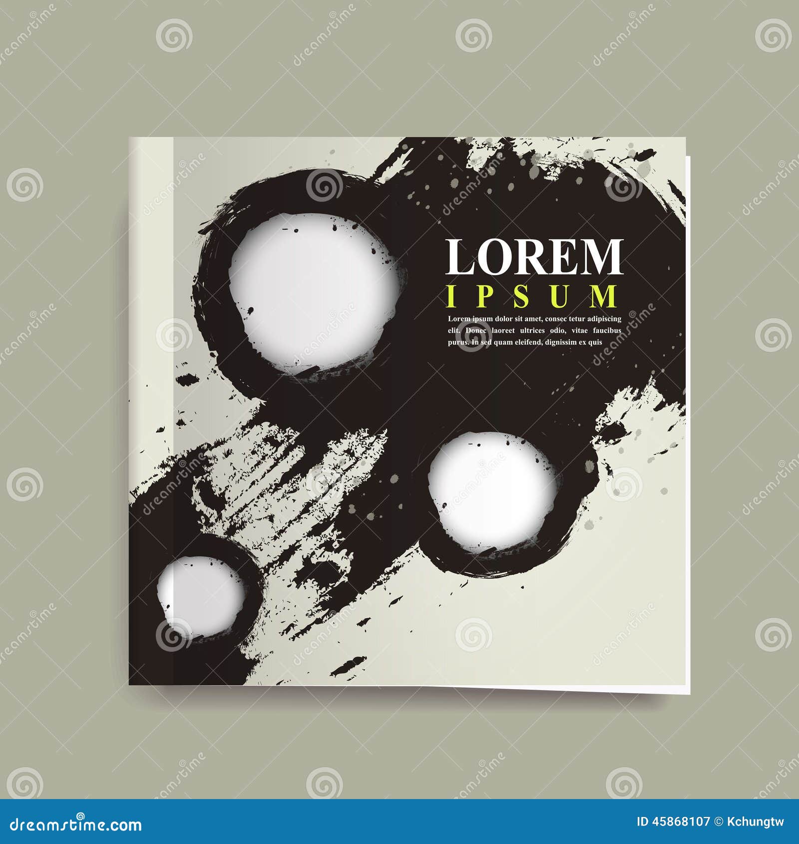 Abstract Chinese Calligraphy Design for Book Cover Stock Vector ...