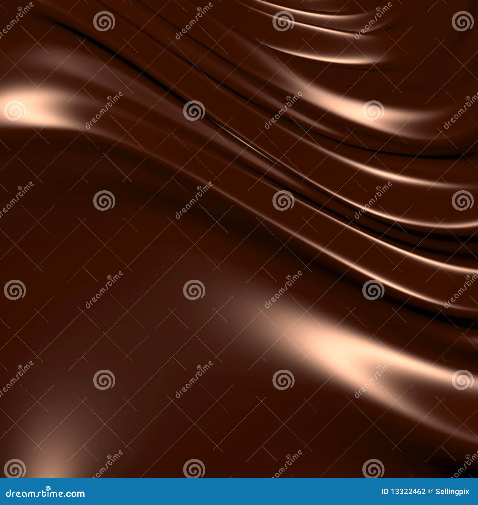 Abstract Chocolate Background Stock Illustration - Illustration of ...
