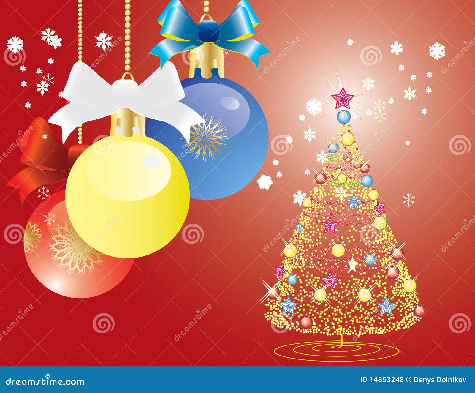 Abstract Christmas stock illustration. Illustration of celebration ...