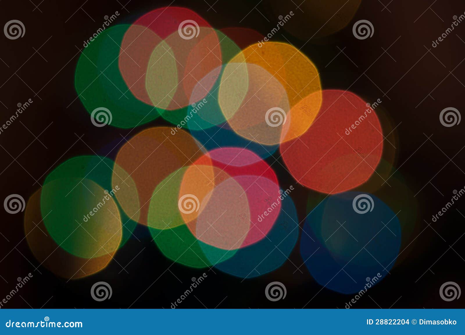 Abstract christmas lights stock photo. Image of brilliant - 28822204