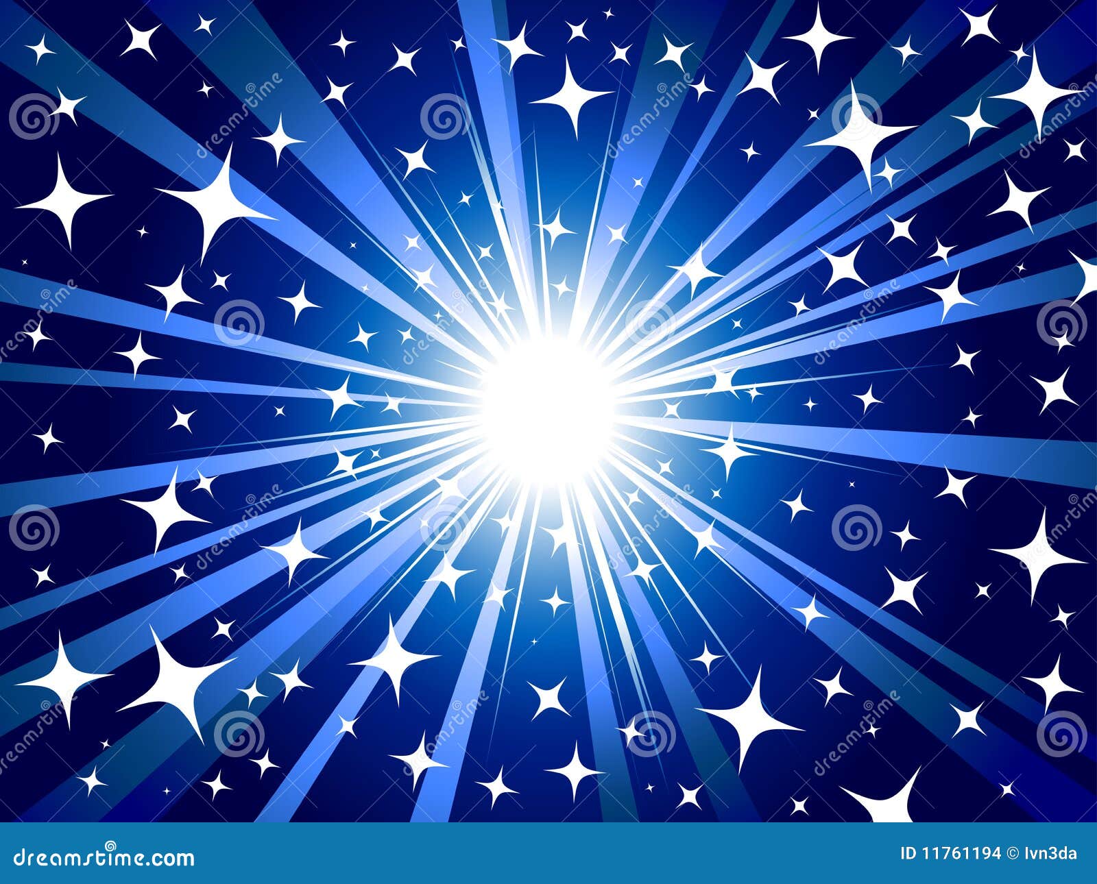 Abstract Christmas Star Background Stock Vector - Illustration of ...