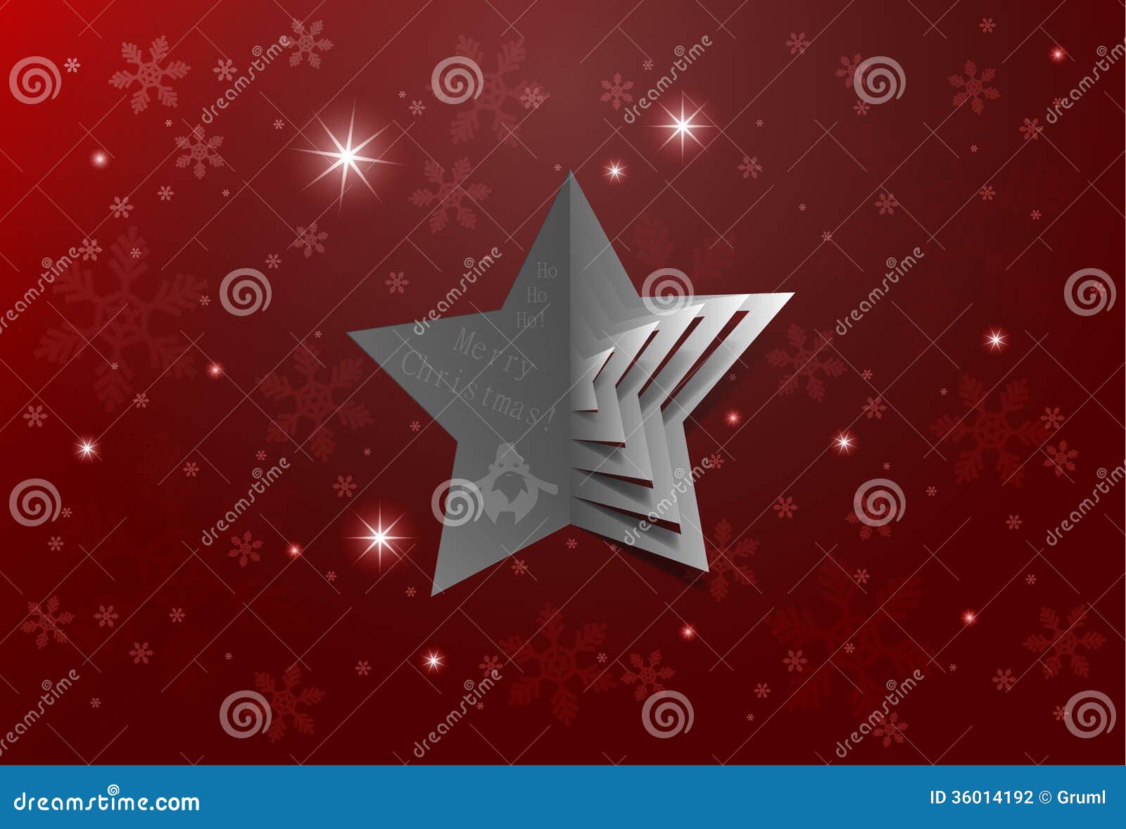 Abstract Christmas Star Background Stock Illustration - Illustration of ...