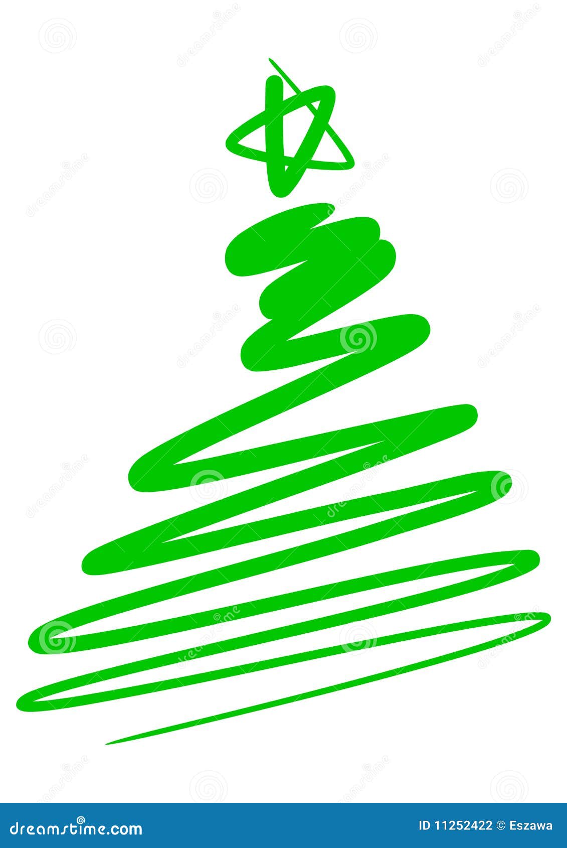Abstract Christmas Tree Stock Photography - Image: 11252422