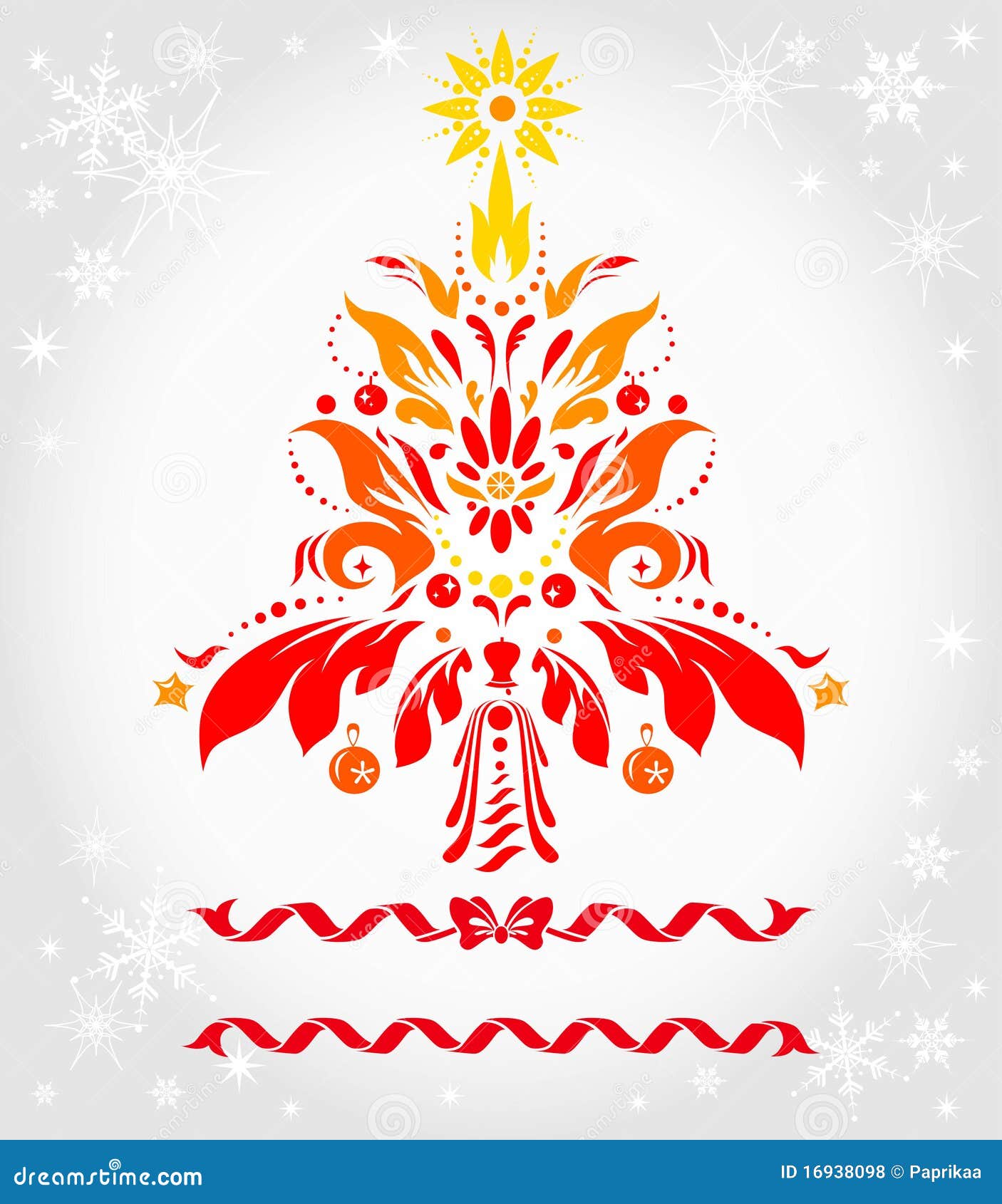 Abstract Christmas tree stock vector. Illustration of celebration ...
