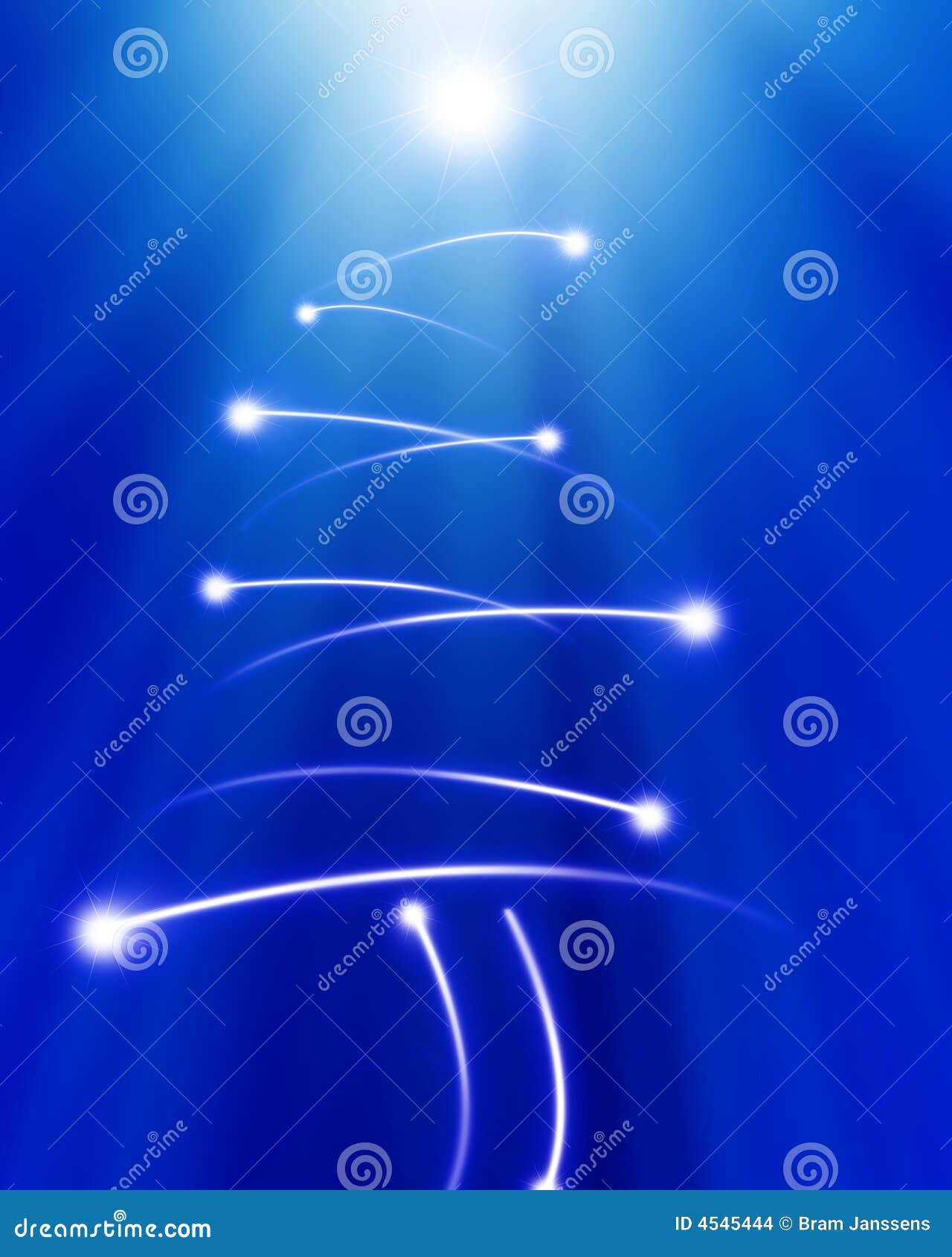 Abstract christmas tree stock illustration. Illustration of season ...