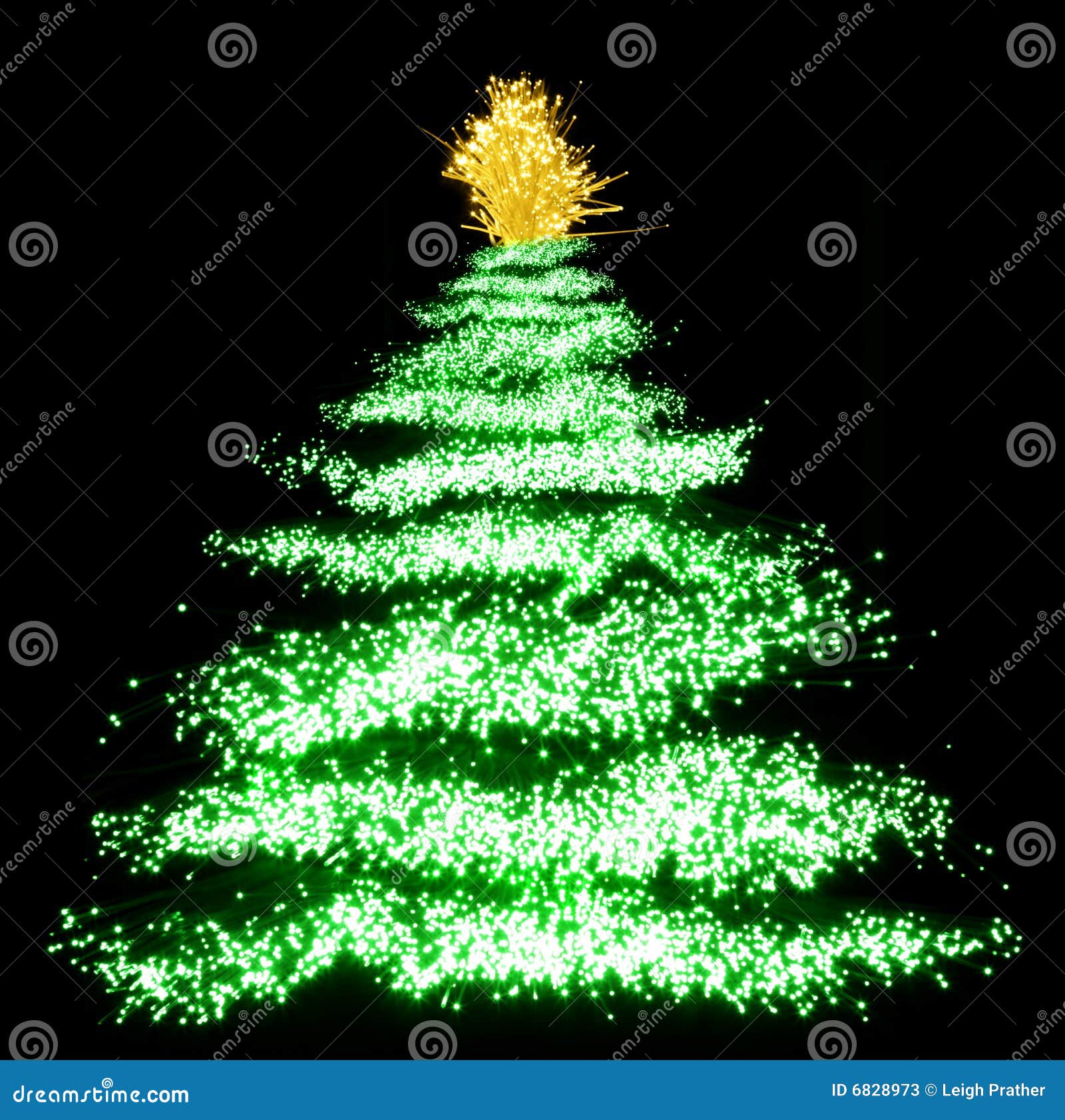 Abstract Christmas tree stock illustration. Illustration of style - 6828973