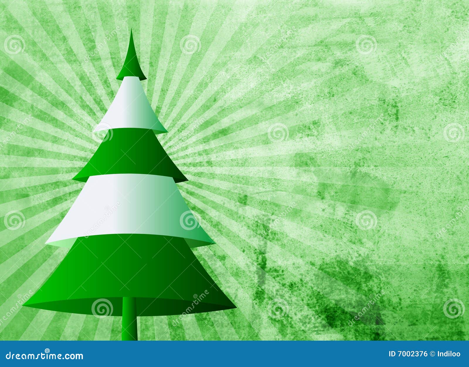 Abstract Christmas tree stock illustration. Illustration of white - 7002376