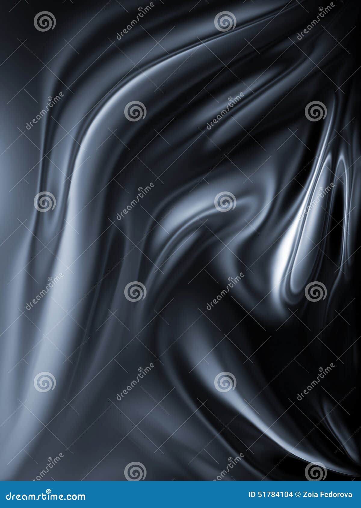 Abstract chrome stock illustration. Illustration of blue - 51784104