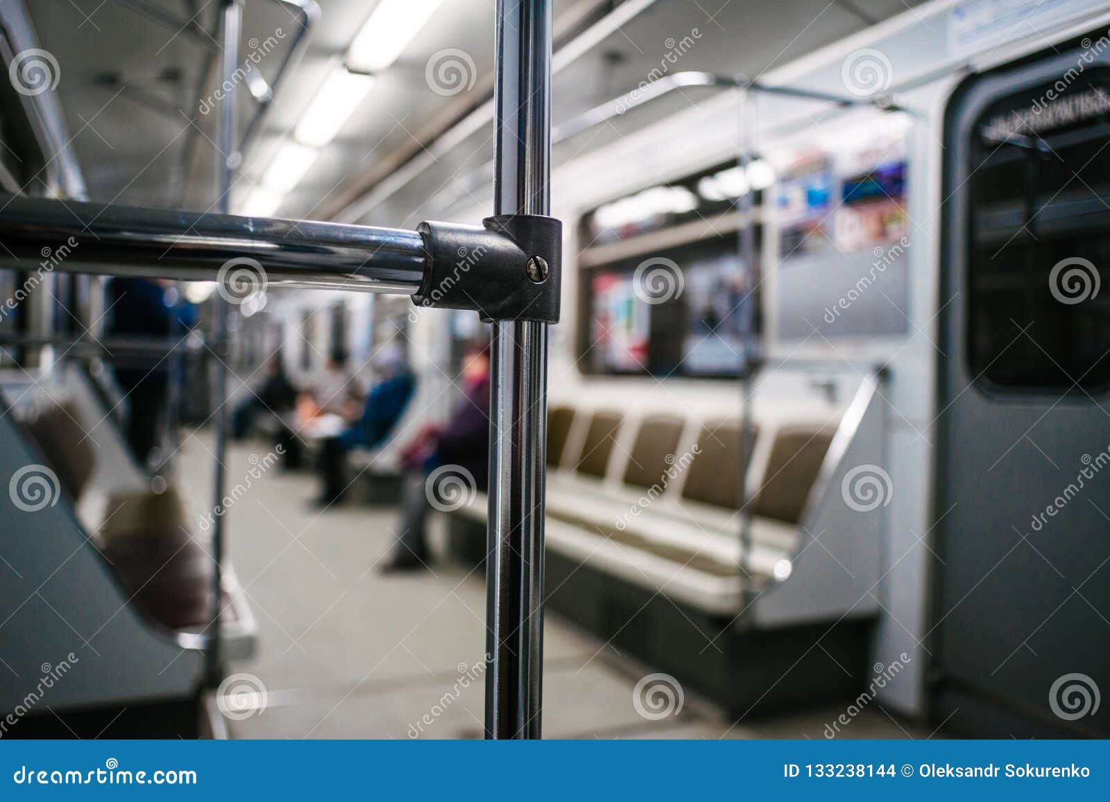Abstract chrome handrails stock photo. Image of open - 133238144