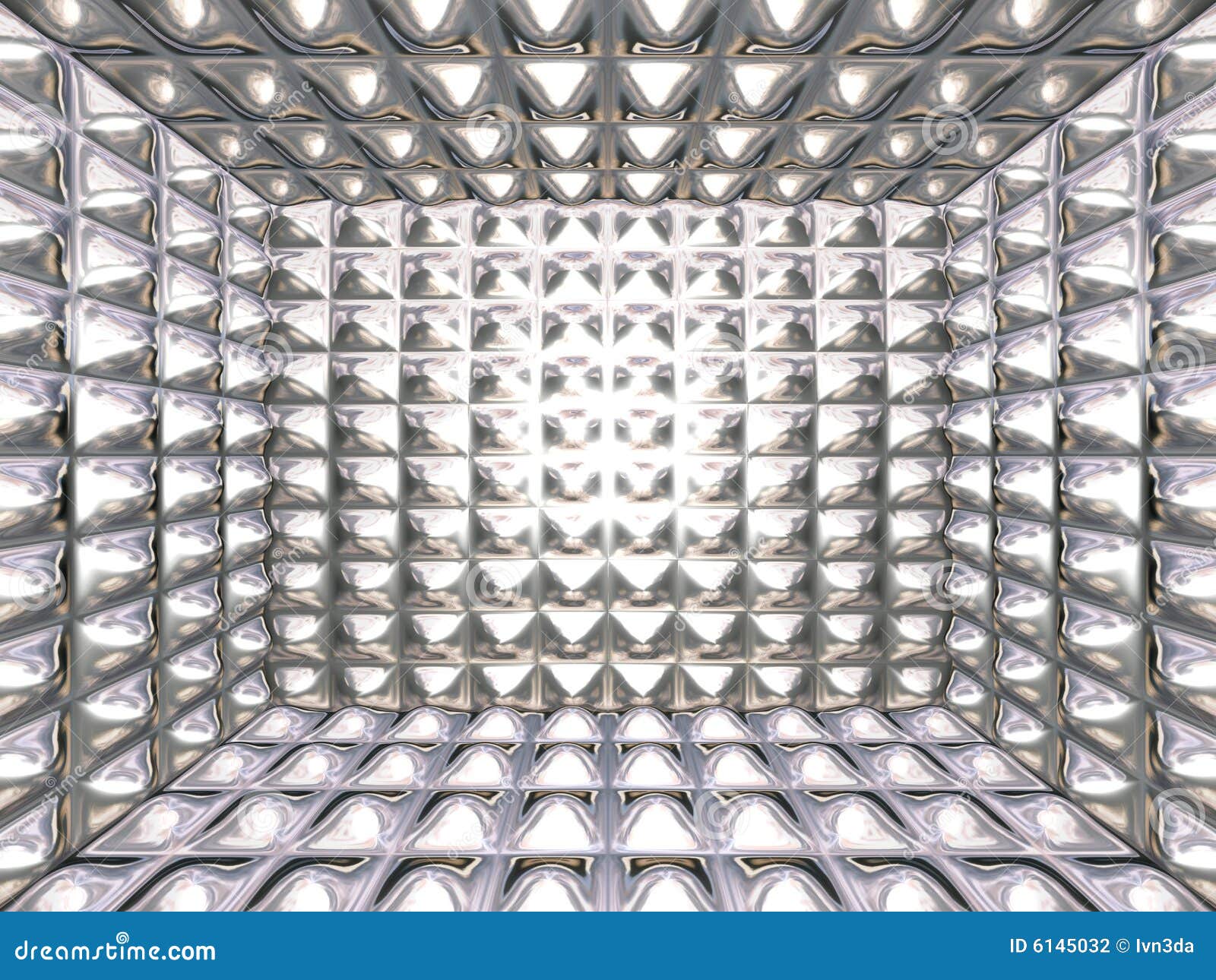 Abstract chrome pattern stock illustration. Illustration of glowing ...