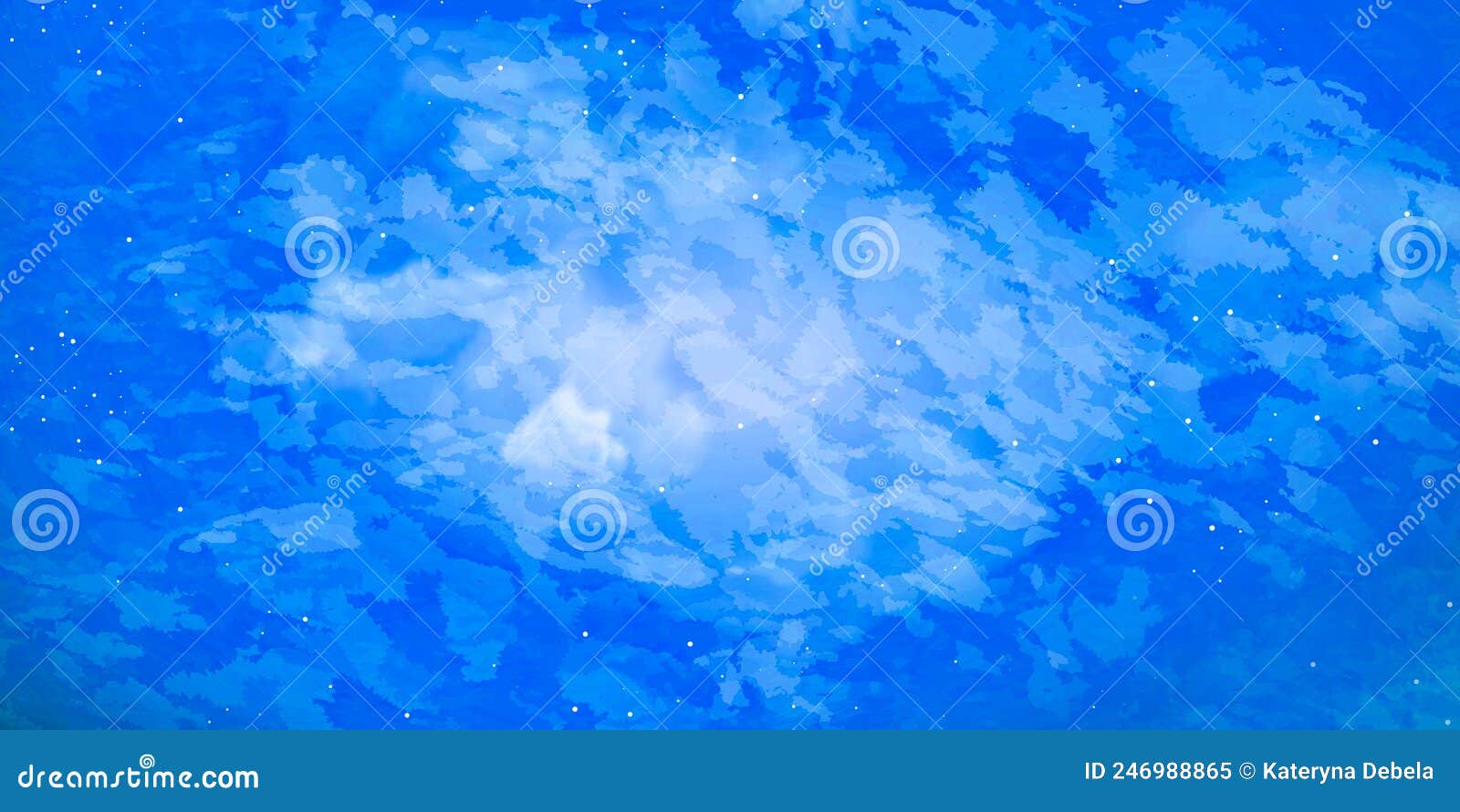 Abstract Background Texture, Soft Colors Blue and White Watercolor ...