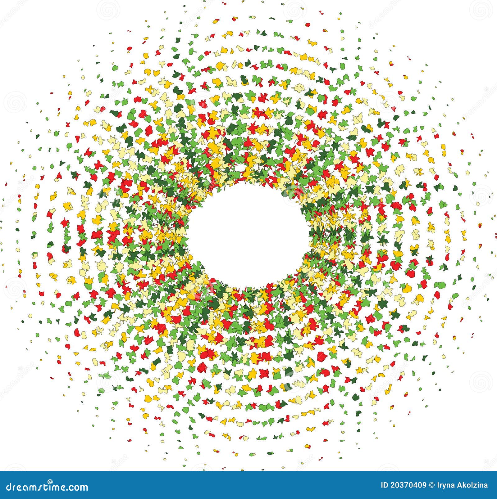 Abstract circle stock vector. Illustration of colors - 20370409