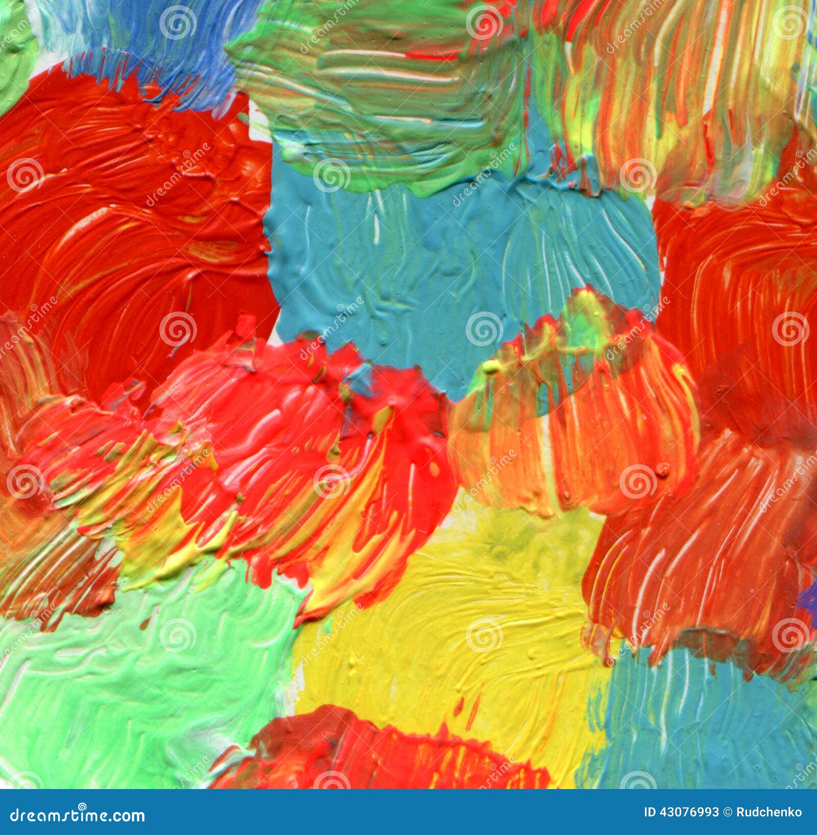 Abstract Circle Acrylic Painted Background. Stock Image - Image of ...