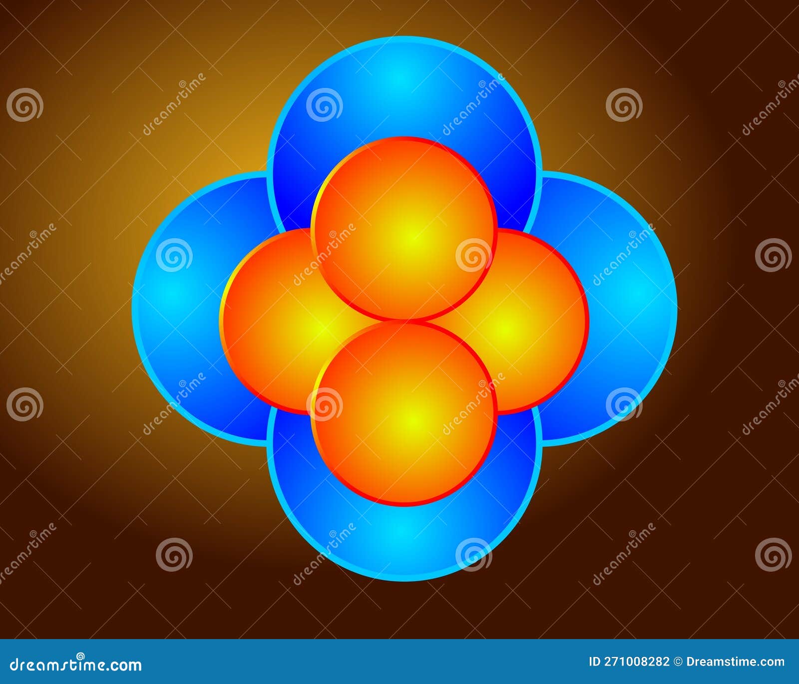 Abstract Circle Background for Wallpapers Stock Illustration ...