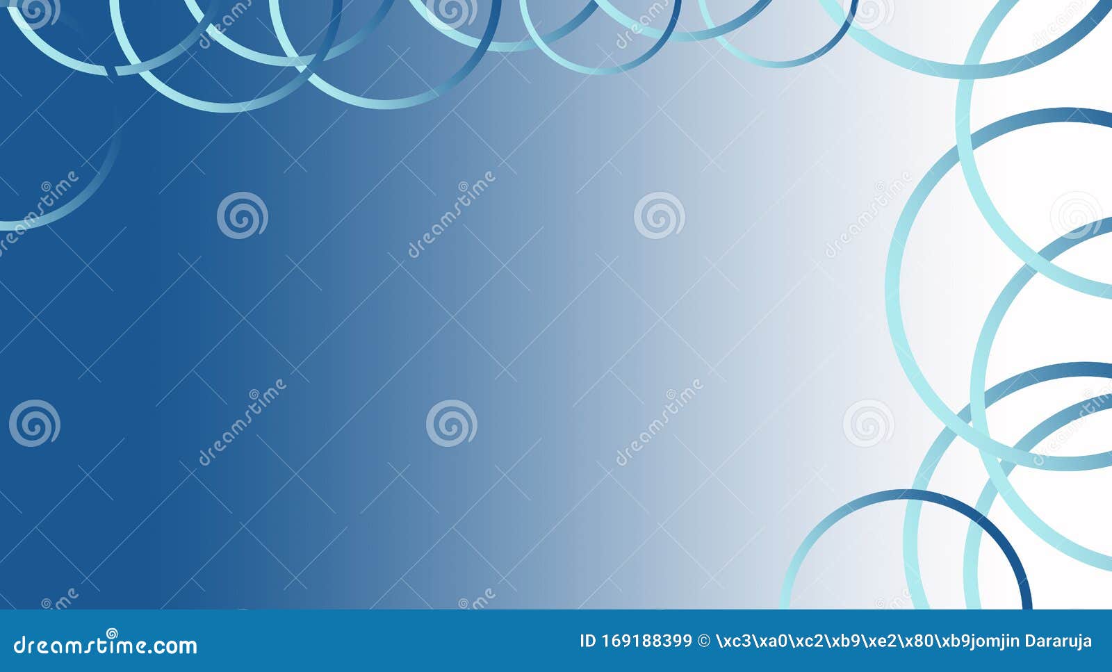 Abstract Circle Blue Gradient Colors Concept Background Stock ...