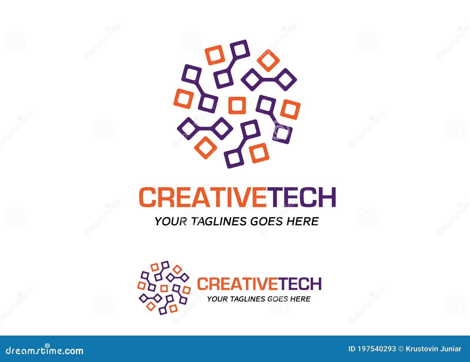 Abstract Circle Circuit Tech Color Logo Stock Vector - Illustration of ...