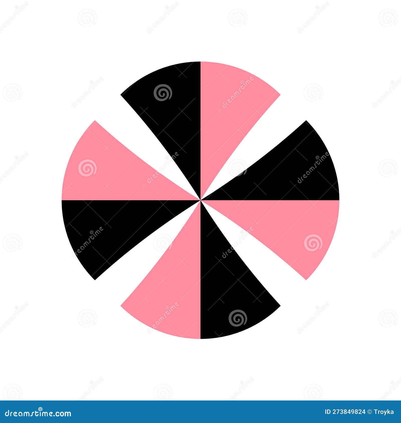Abstract Circle Cross Shape Icon. Element for Design Stock Vector ...