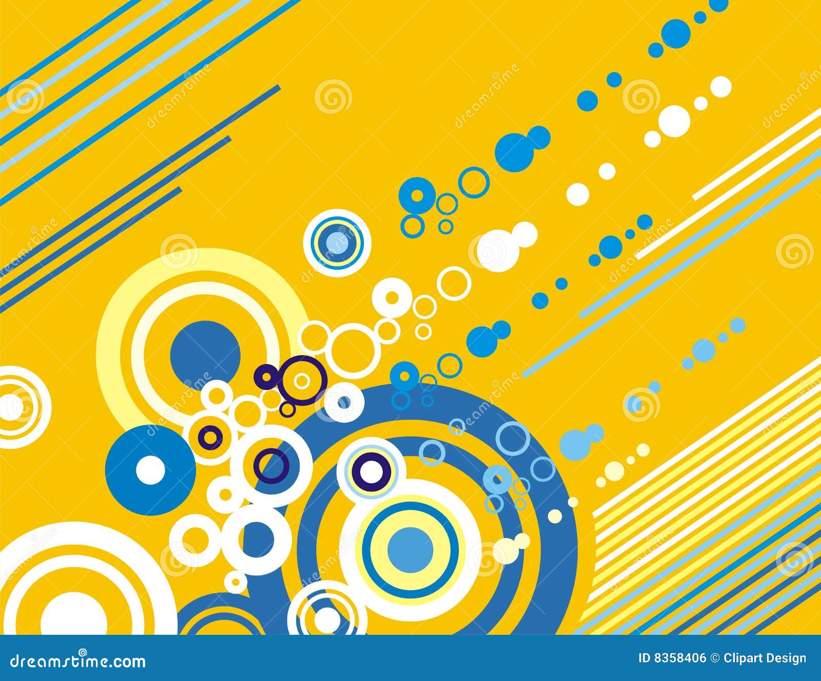 Abstract circle design stock illustration. Illustration of wallpaper ...