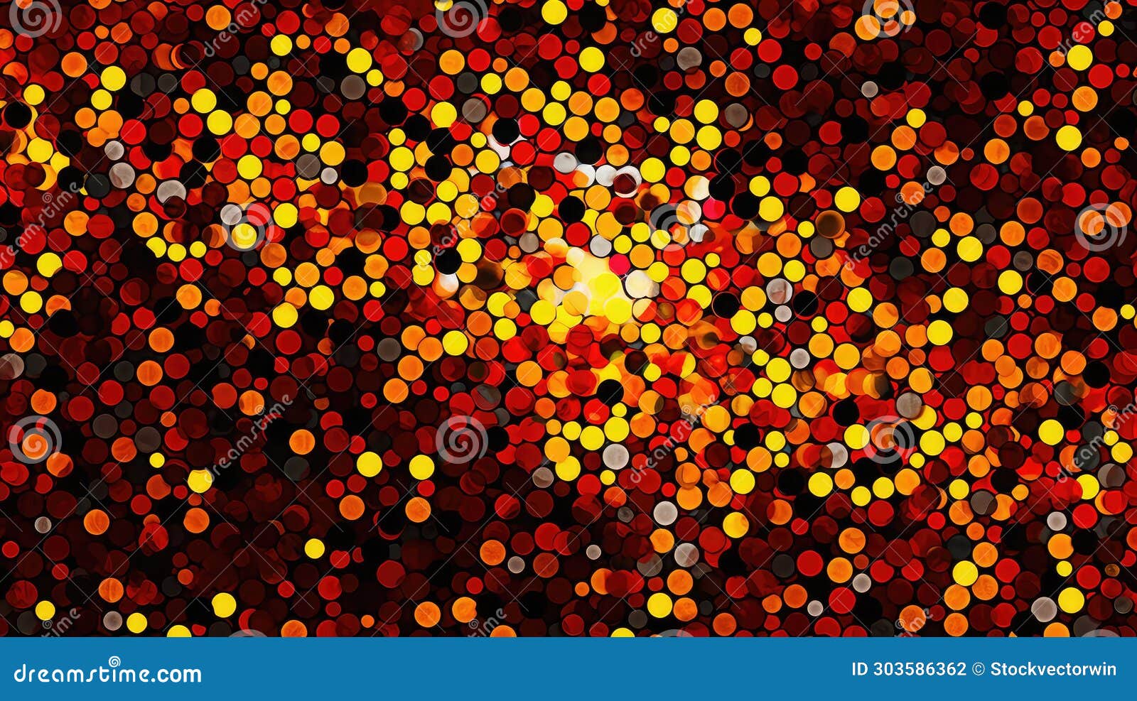 Abstract Circle Dots Background Stock Illustration - Illustration of ...