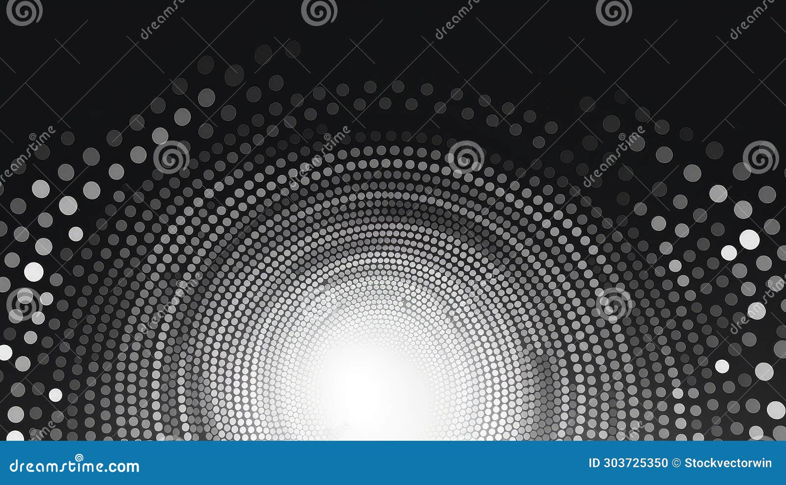 Abstract Circle Dots Background Stock Illustration - Illustration of trendy, texture: 303725350
