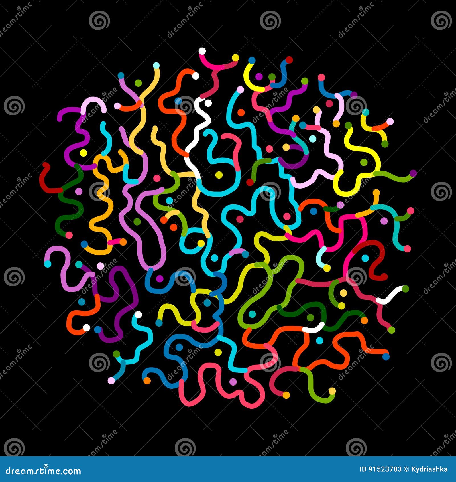 Abstract Circle Frame for Your Design Stock Vector - Illustration of ...